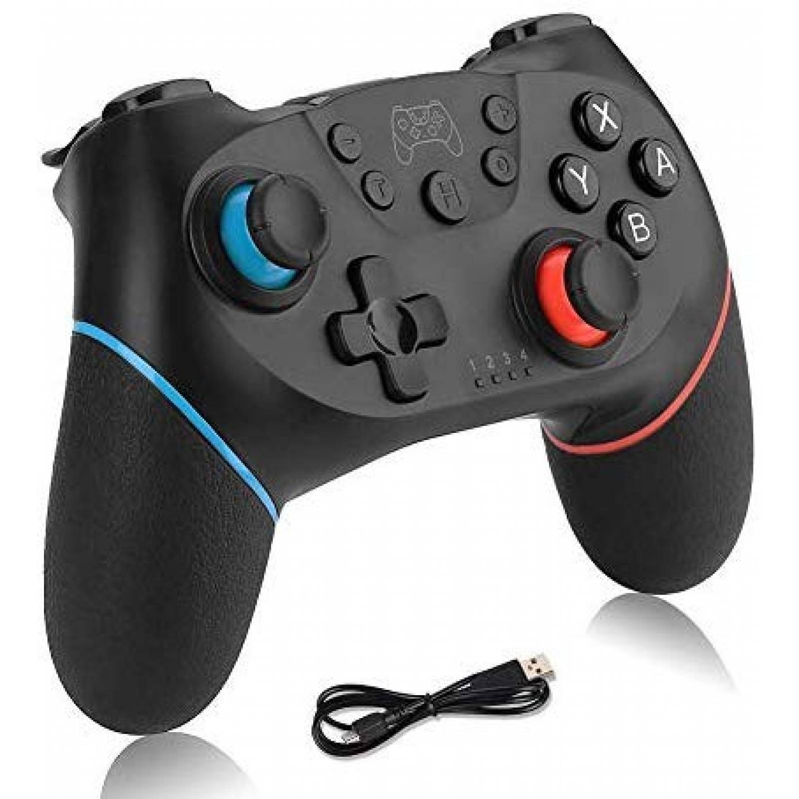 Control Inalámbrico Olisen para Nintendo Switch -Negro