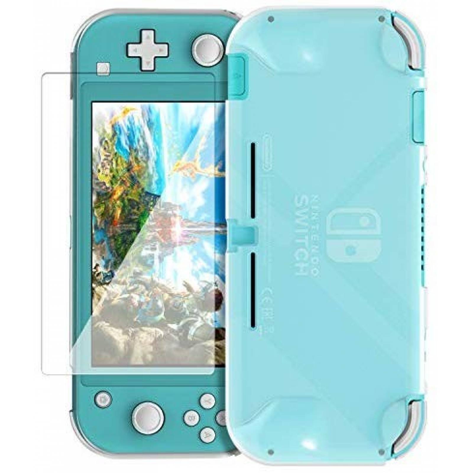 Funda Fyoung para Nintendo Switch Lite TPU -Transparente