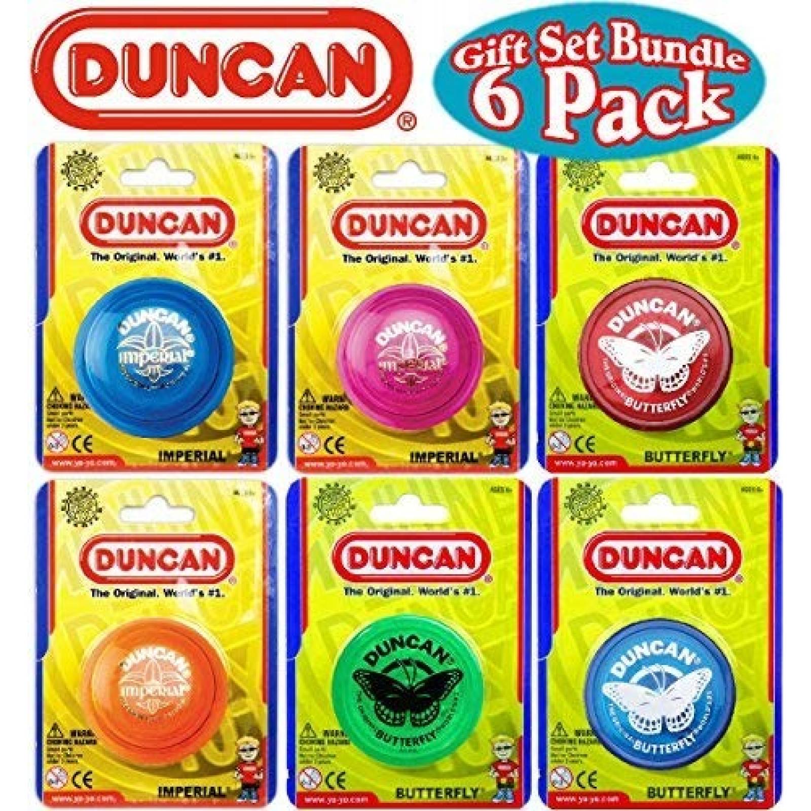 Yo-yo Duncan Imperial y Mariposas 6 unidades