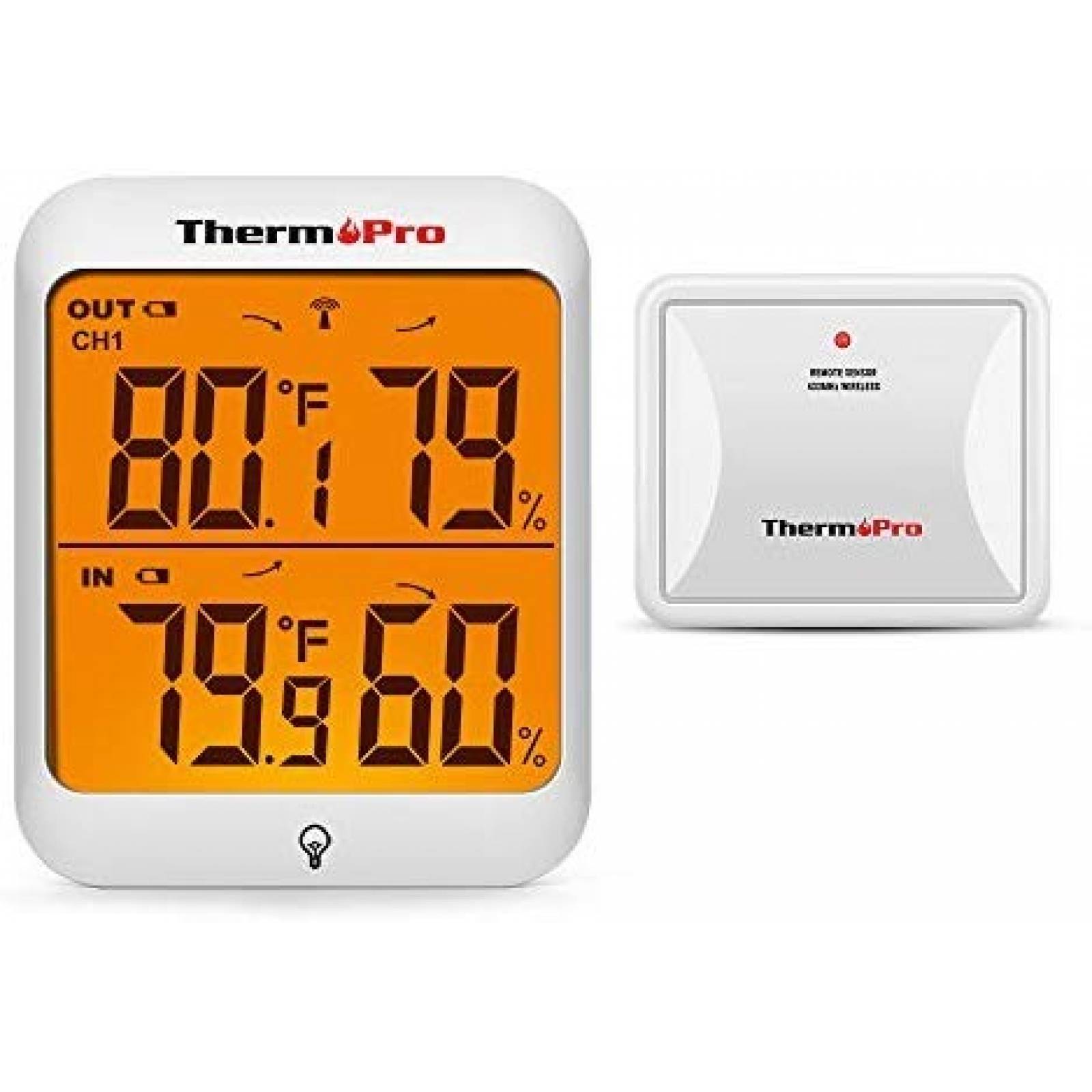Higrómetro ThermoPro TP63 Termómetro con Monitor Inalámbrico