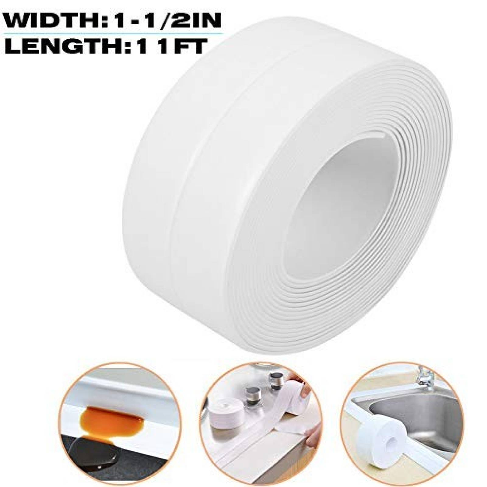 Cinta Adhesiva TYLife de Sellado Impermeable -Blanco