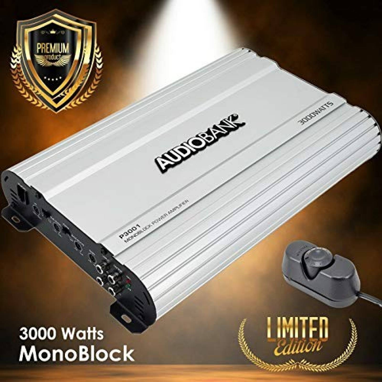 Amplificador Audiobank P3001 Monoblock 3000W -Blanco