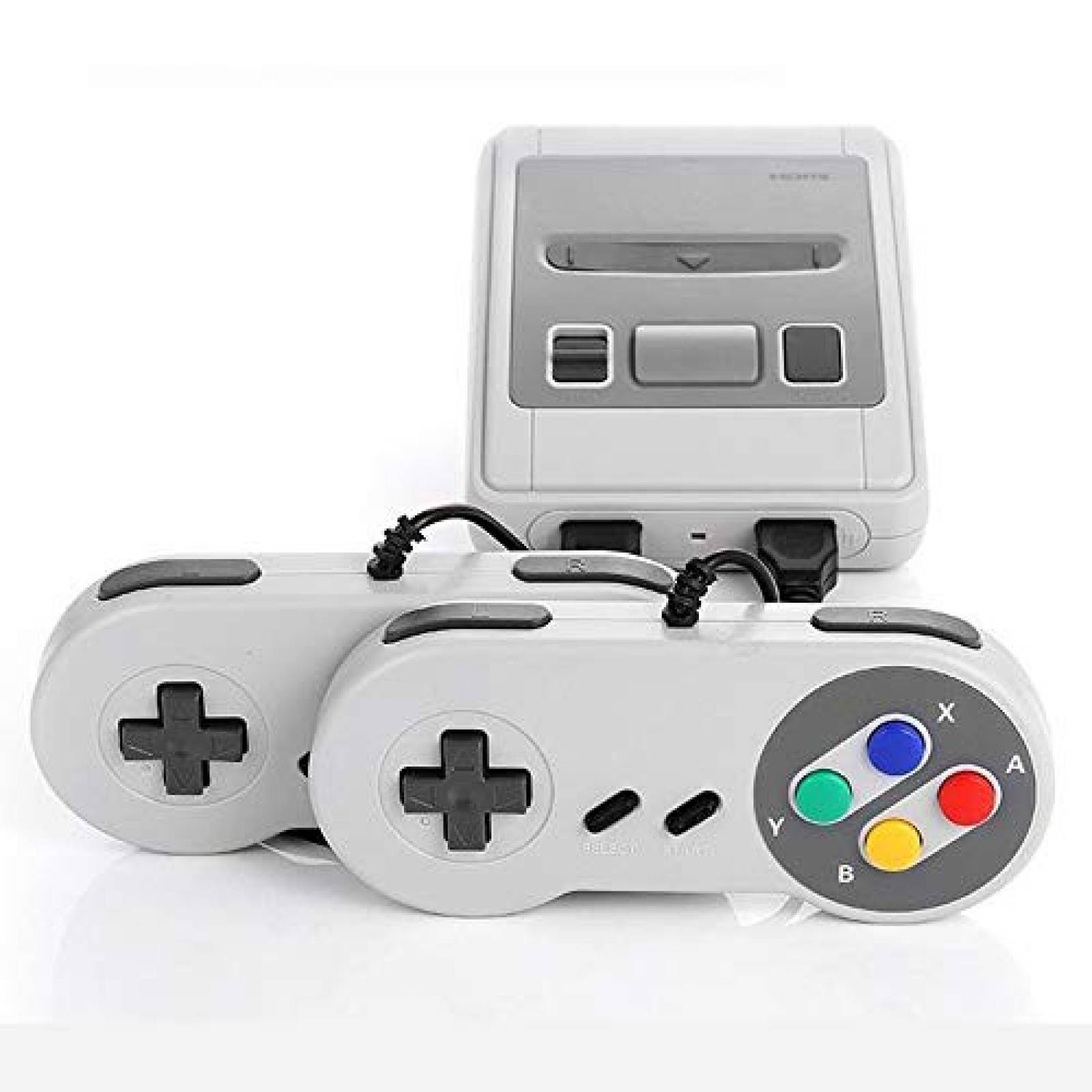 Consola Gamer SLH Retro HDMI HD con 2 Joysticks -Gris