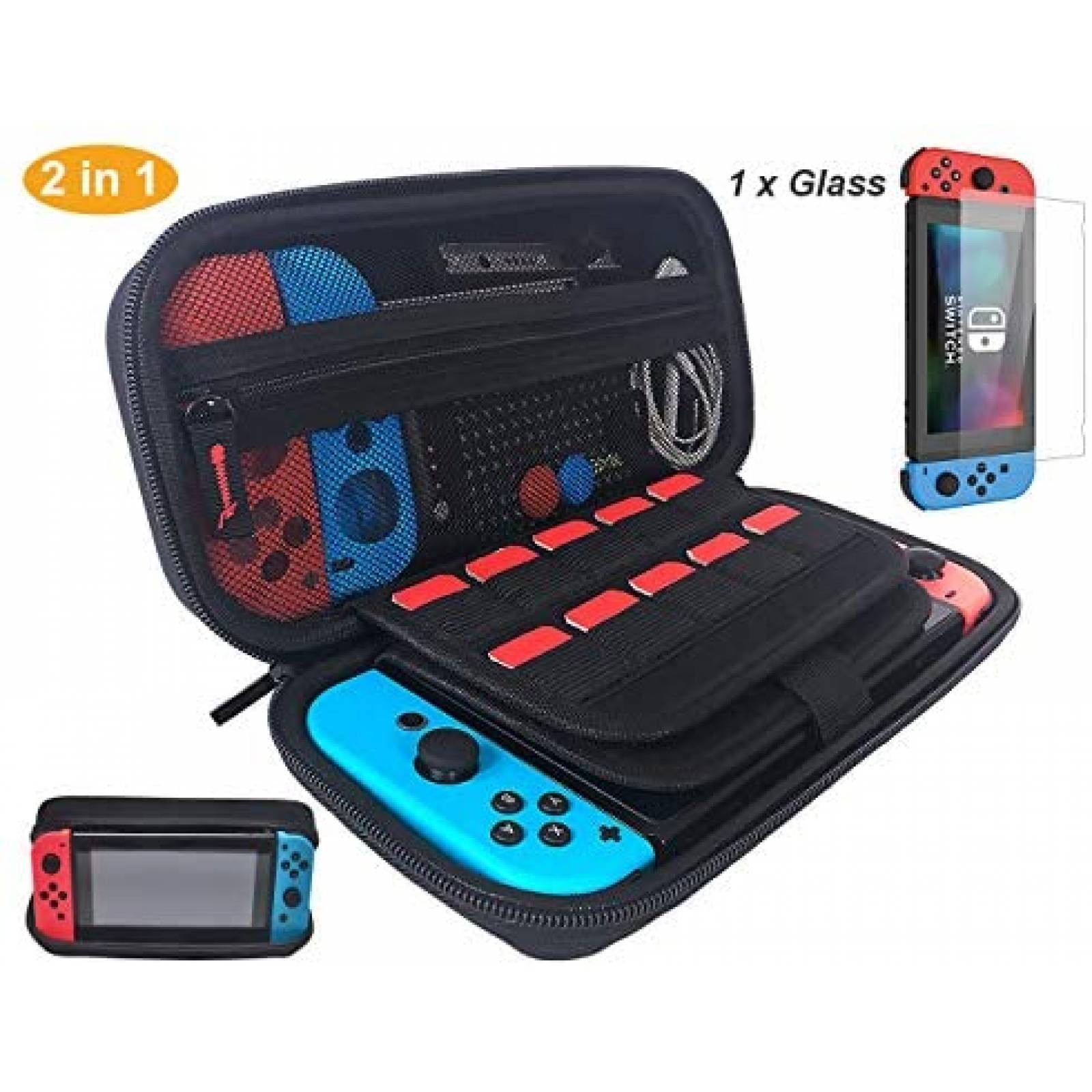 Funda para Consola Aplus Store Nintendo Switch y 20 Juegos