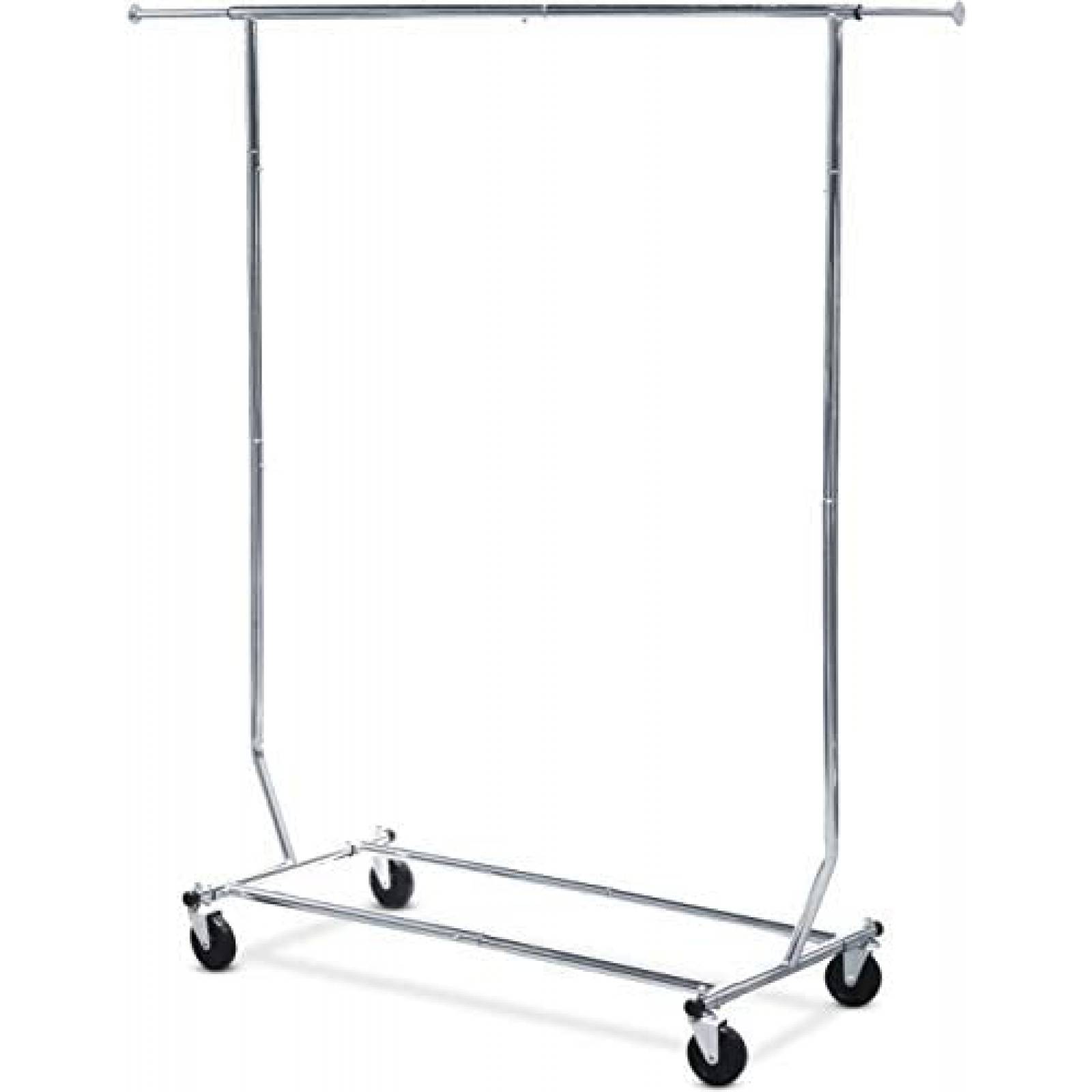 Rack para Ropa Simple Houseware Tamaño Grande con Ruedas