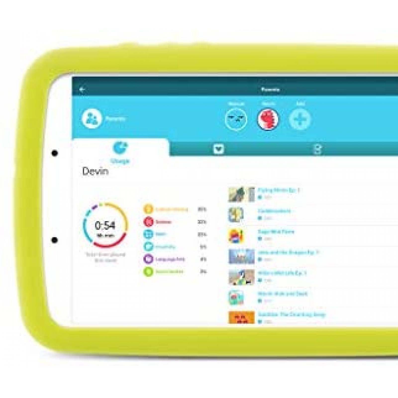 Tablet para Niños Samsung 8'' 32GB WiFi Android -Plata