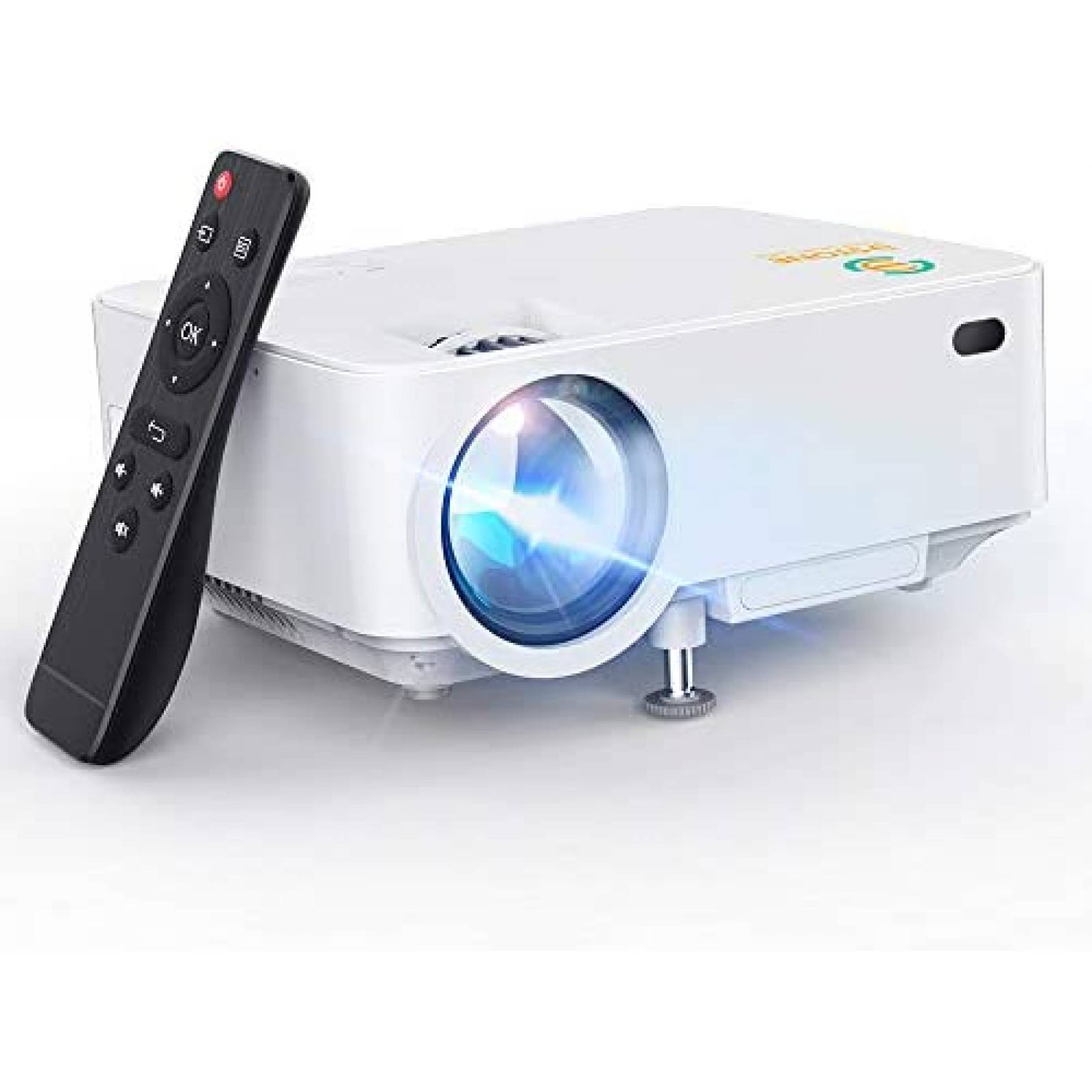 Proyector Portátil 3Stone 1080P HDMI USB AV LCD -Blanco