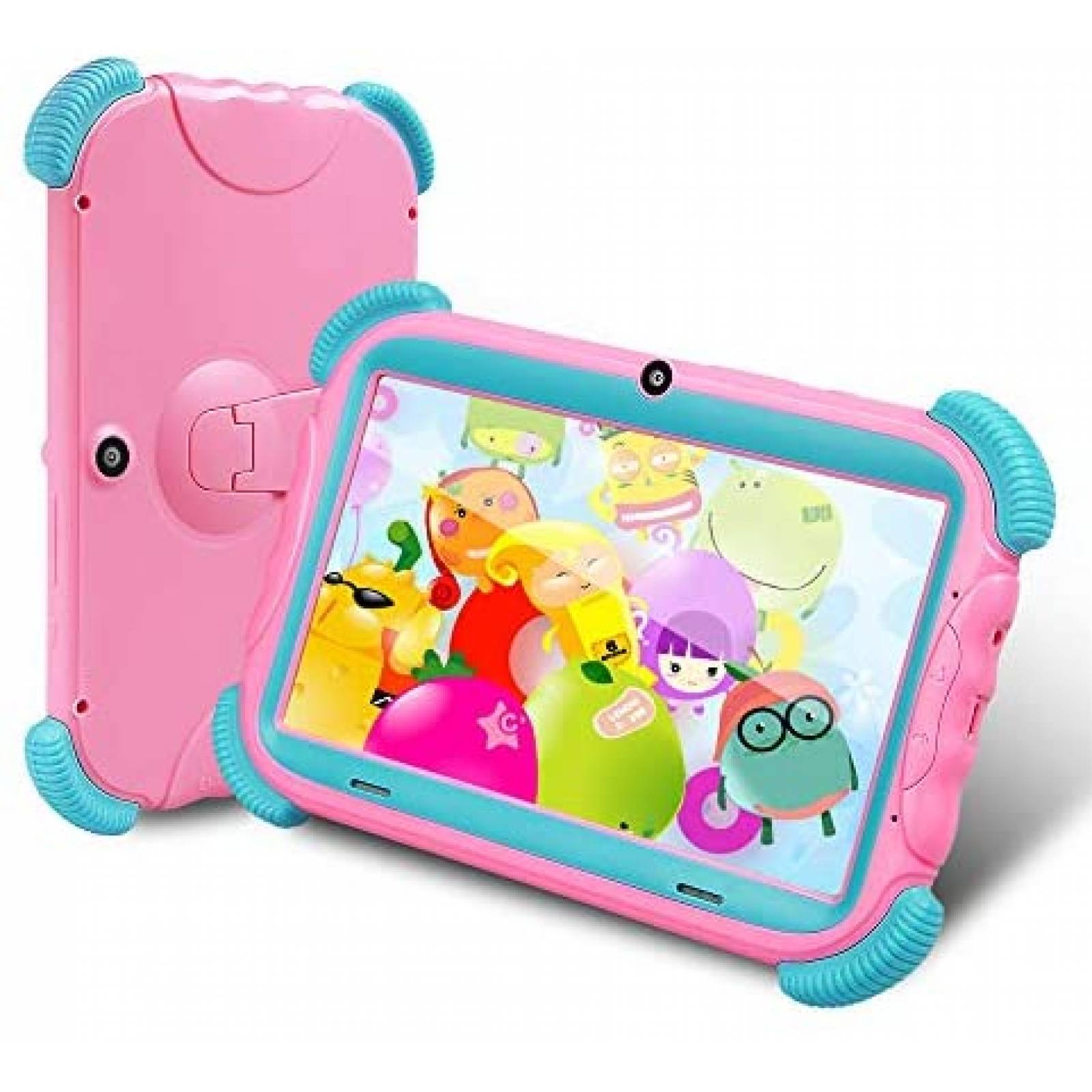Tablet para Niños ANTEMPER 7'' 16GB Control Parental -Rosa