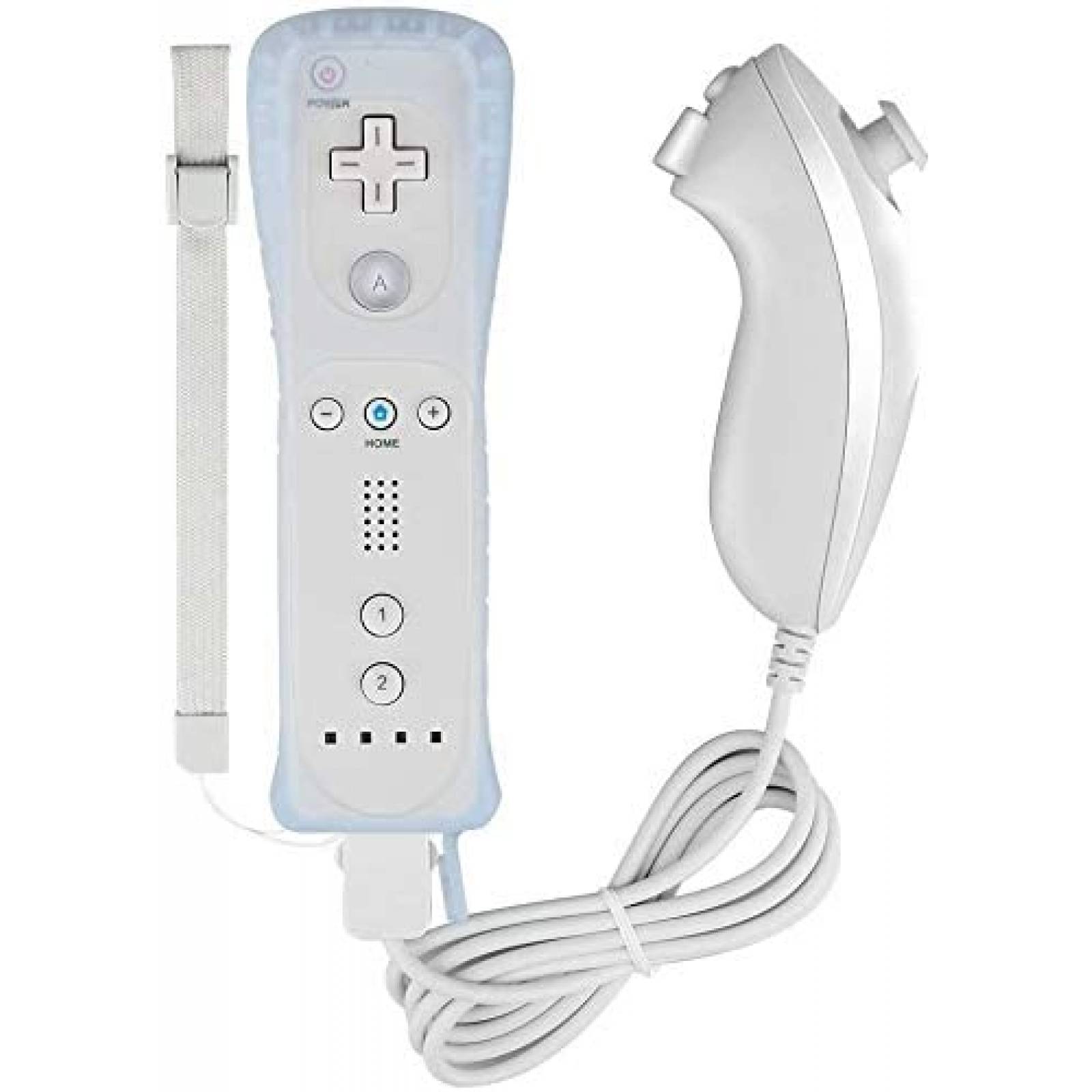 Control Bestseller2888 Nintendo Wii c/ Nunchuk -Blanco