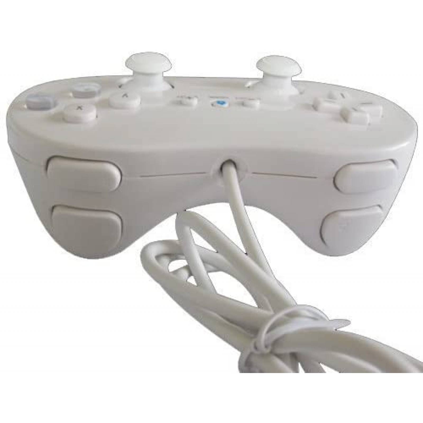 2 Controles Lyyes Clásicos para Nintendo Wii -Blancos