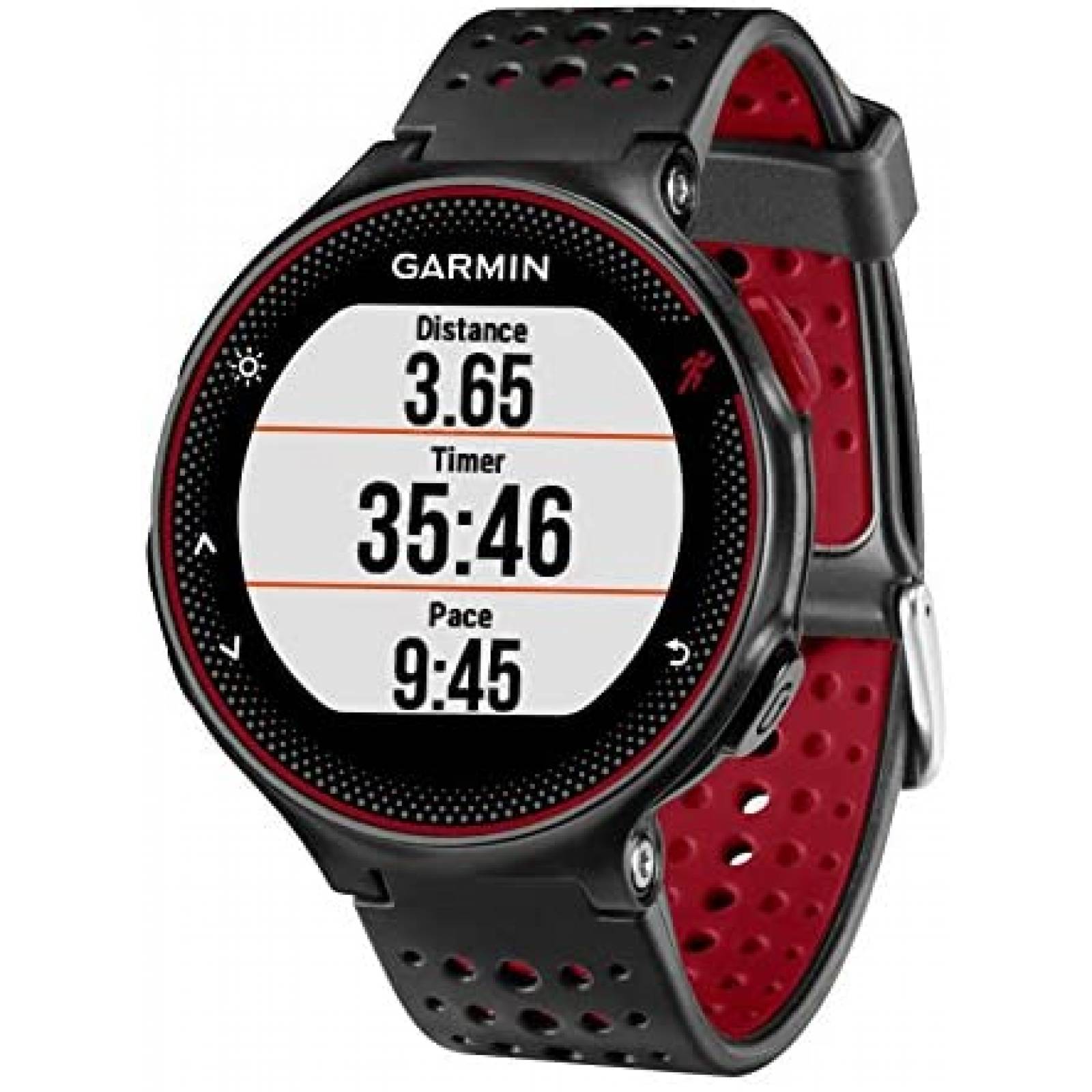 Reloj Deportivo Garmin GPS para Corredores -Rojo/Negro