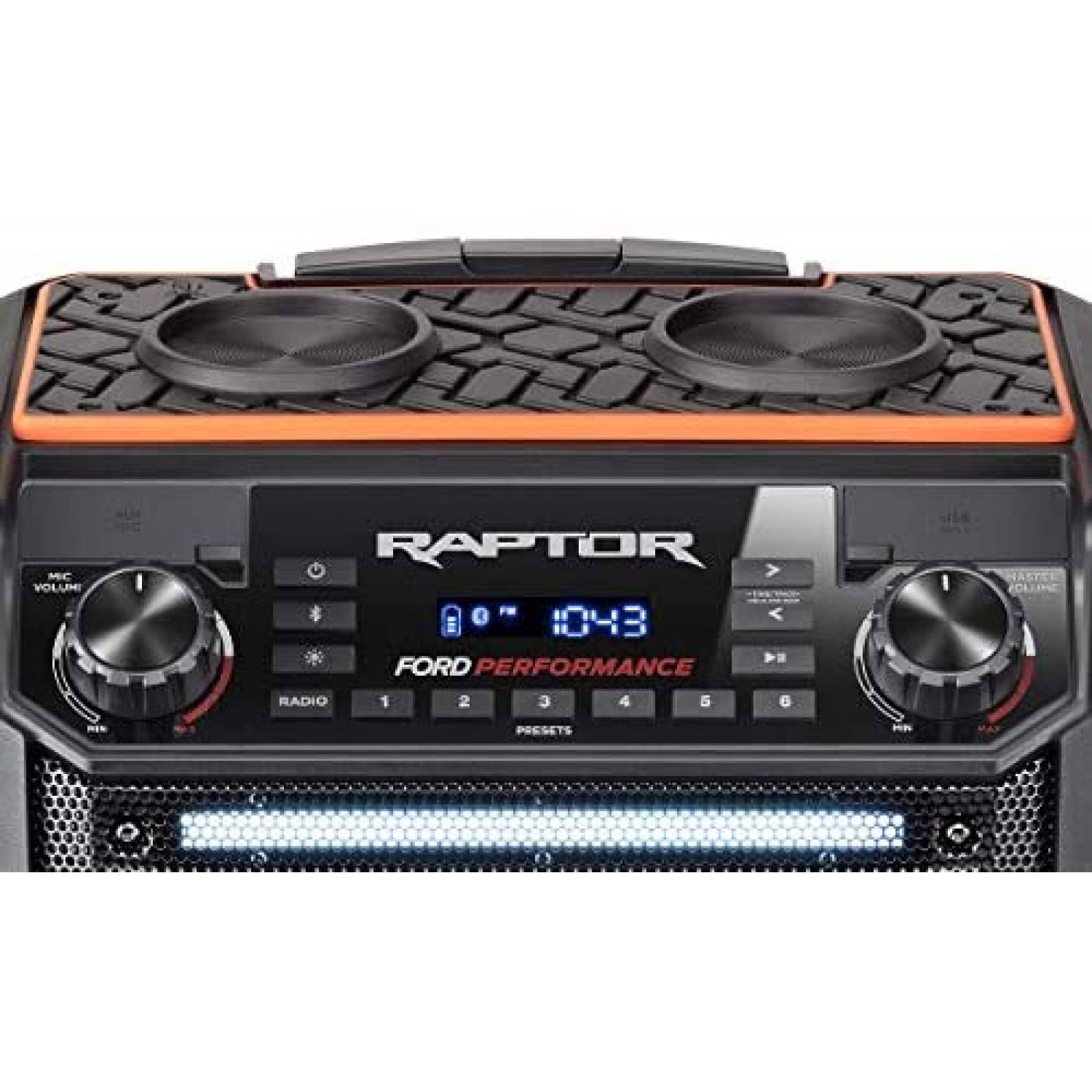 Bocina Ion RAPTOR Portátil 100W A Prueba de Agua Bluetooth