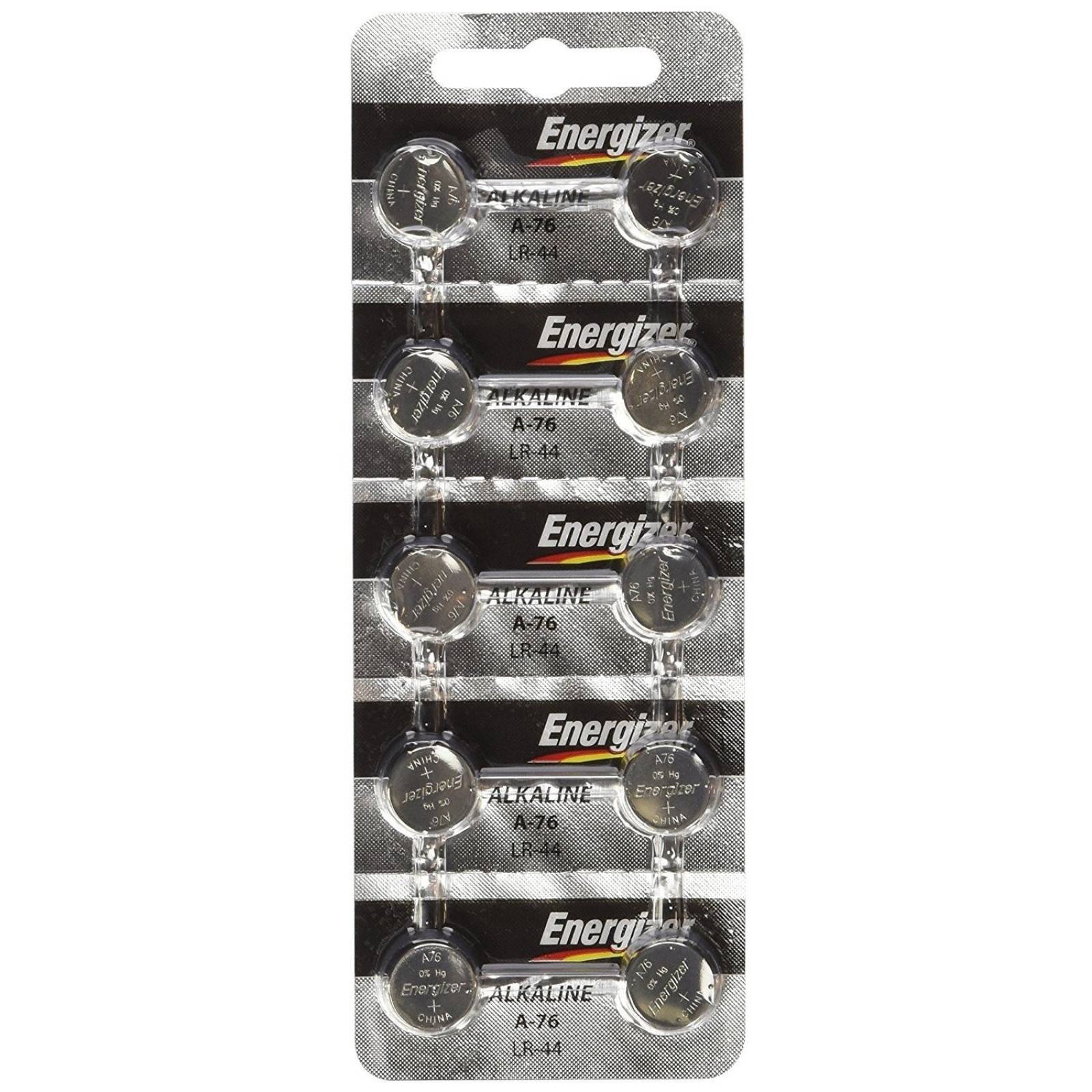 B:Energizer LR44 1.5V pila de botón 10 pack sustituye: CR44 de