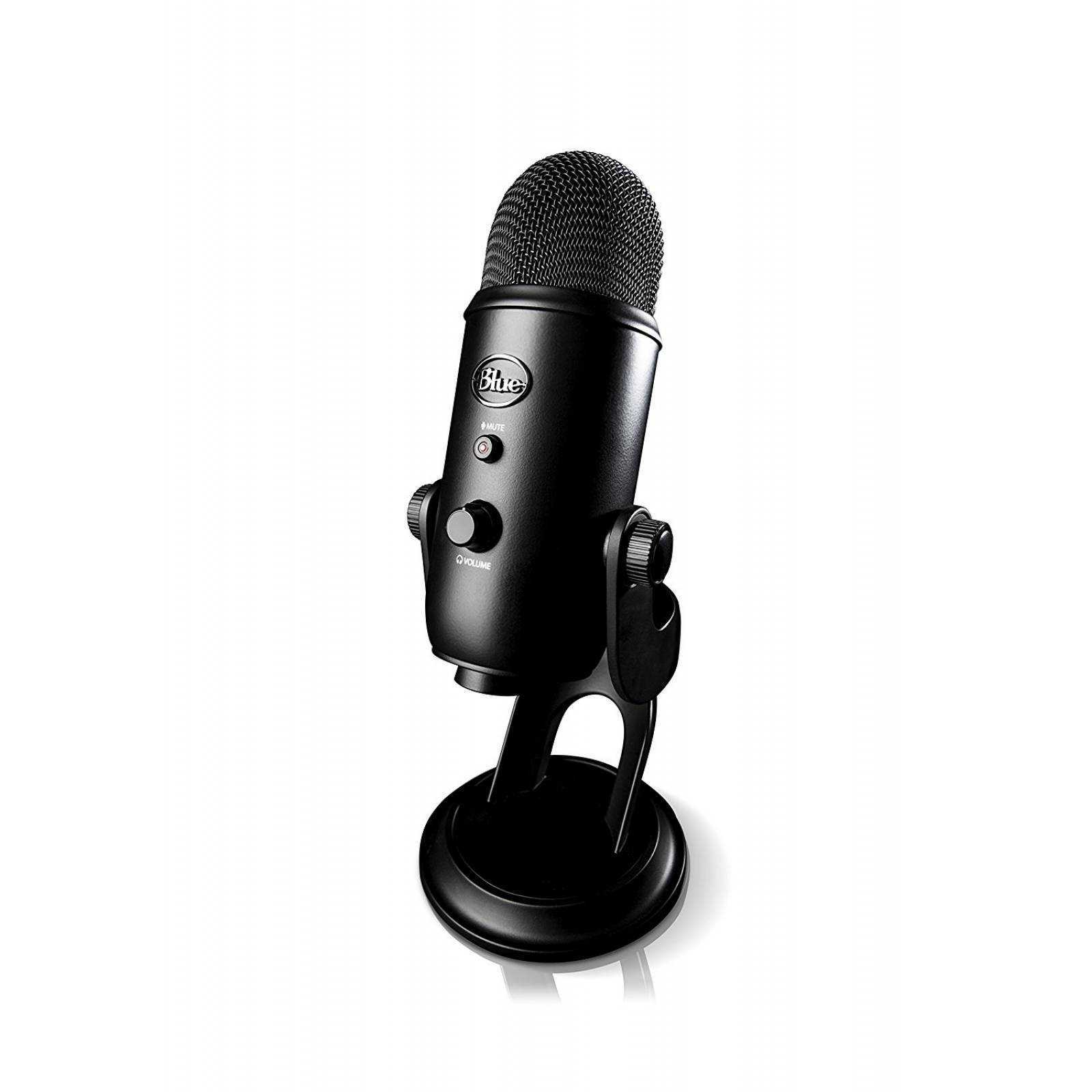 Micrófono Blue Blackout Yeti Yeti Usb Tri-cápsula -negro