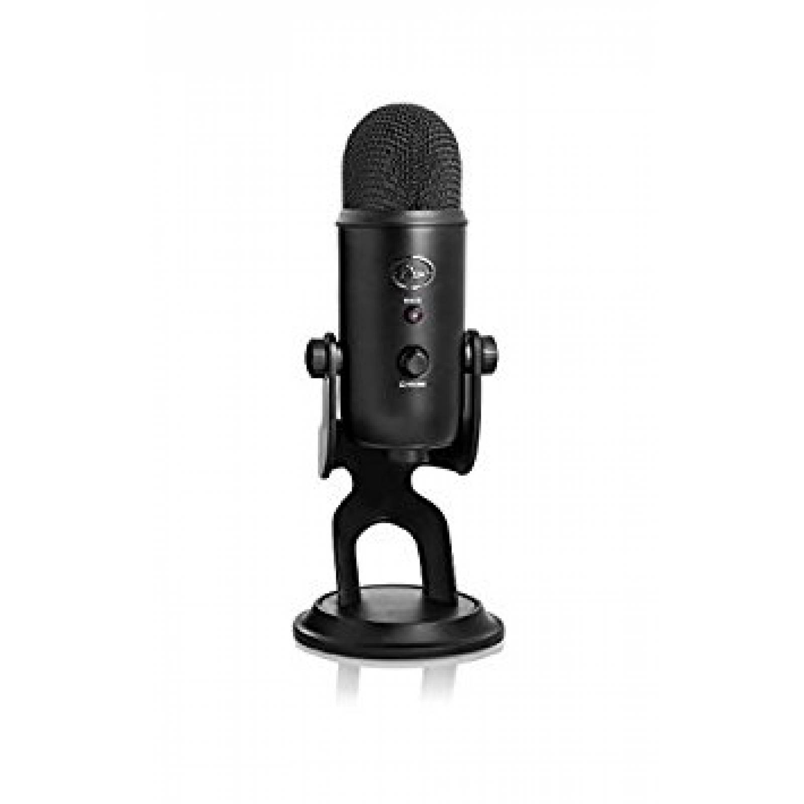 Micrófono Blue Blackout Yeti Yeti Usb Tri-cápsula -negro