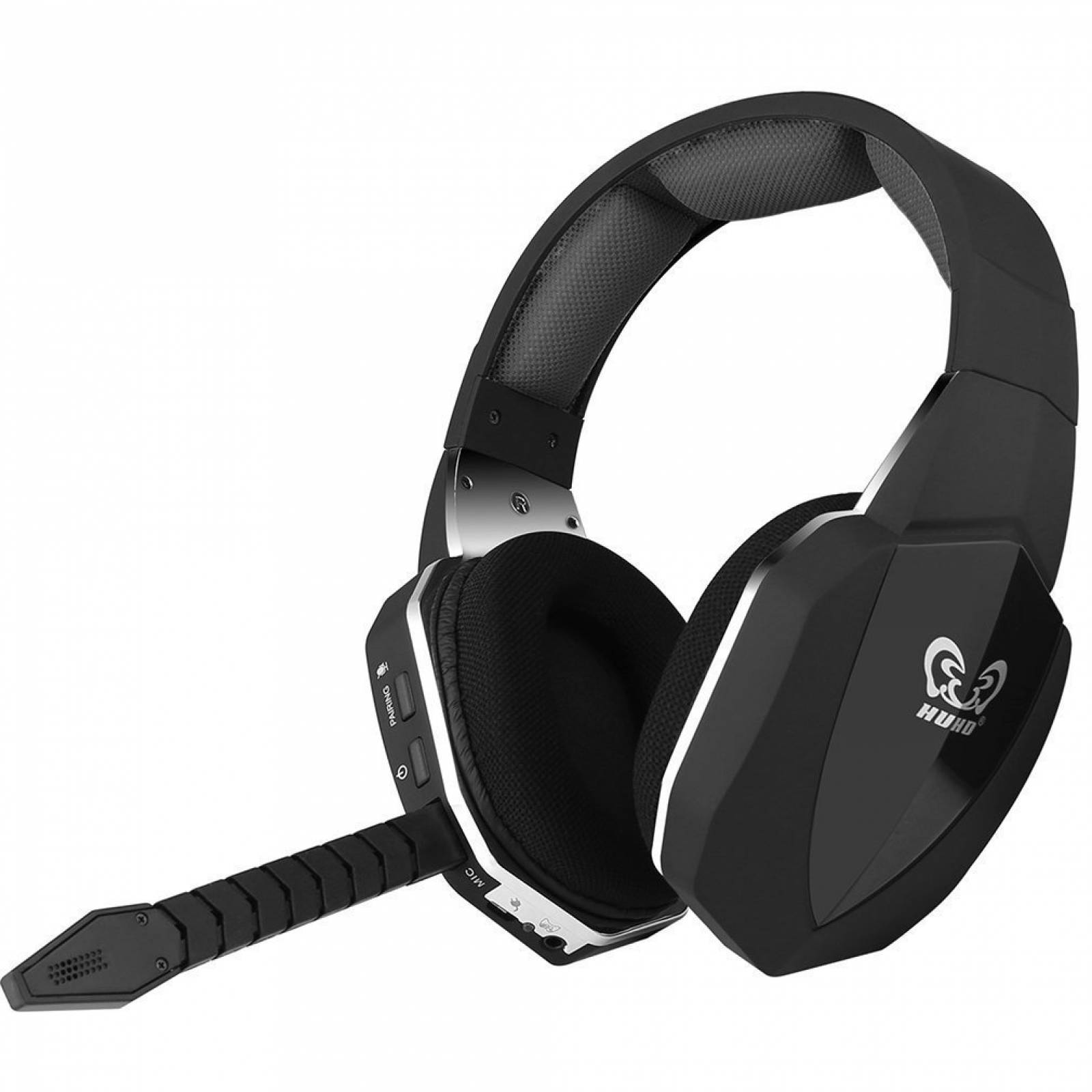 HUHD® 2.4GHz óptico Wireless Gaming Headset Xbox One -Negro