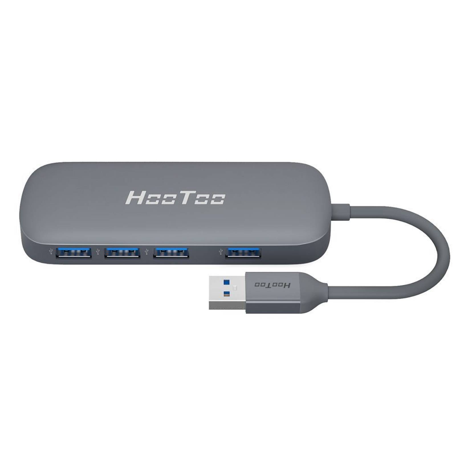 Hub USB, HooToo Ultra Slim 4 puertos USB 3.0 Hub (velocidad