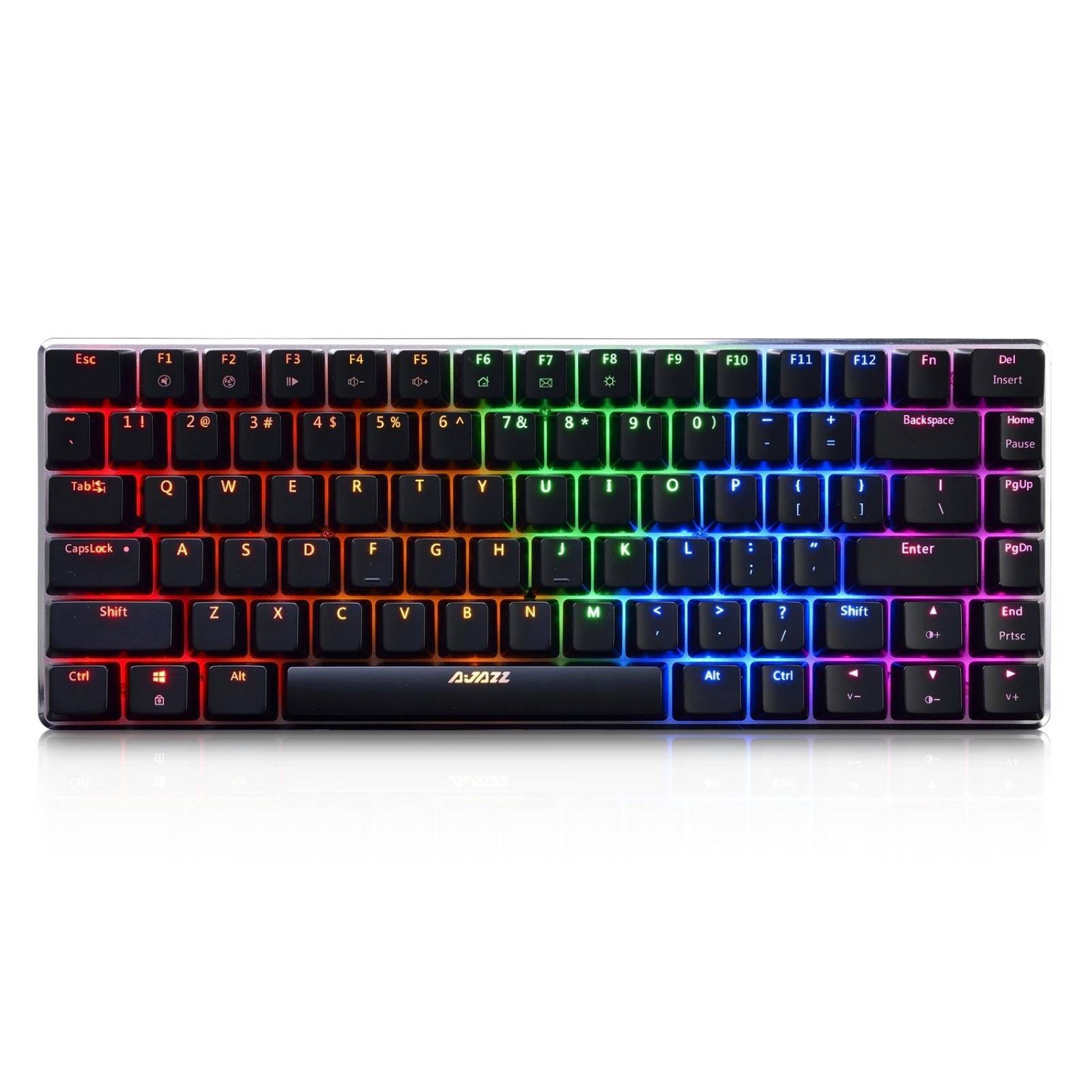 Ajazz Firstblood Geek RGB mecánico Gaming teclado azul -Azul