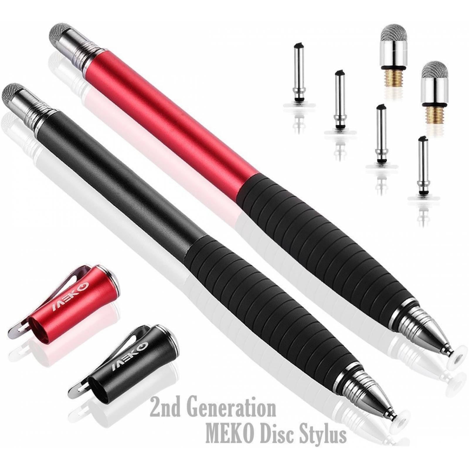 Pluma Digital Meko Para Iphone Y Ipad, Paquete De 2 -negro