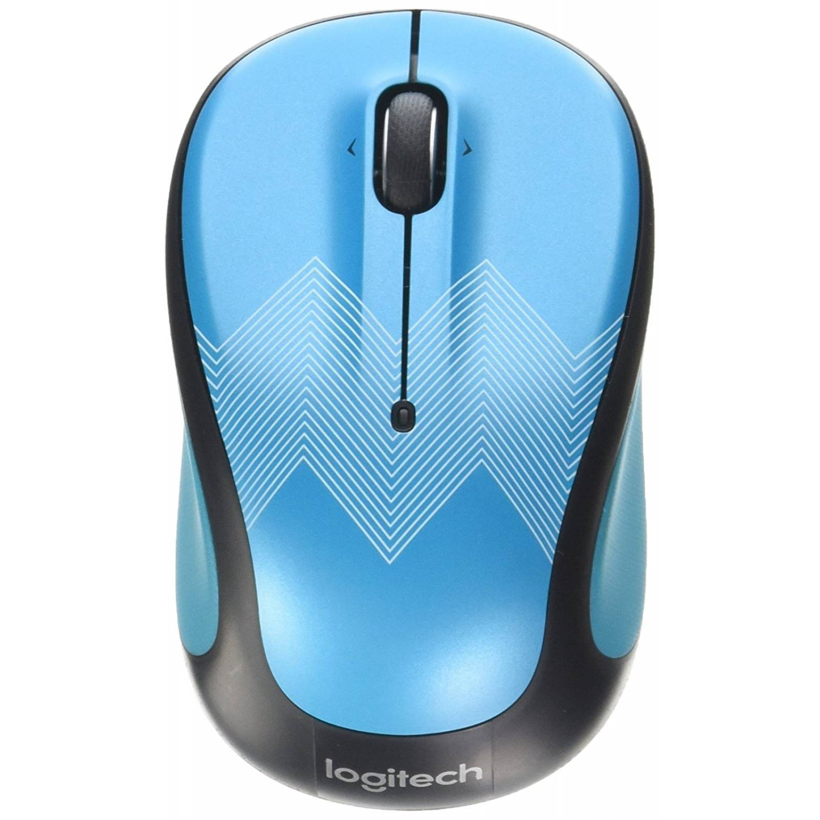 Mouse Logitech M325c Inalámbrico 5 Niveles Dpi Teal Zigzag