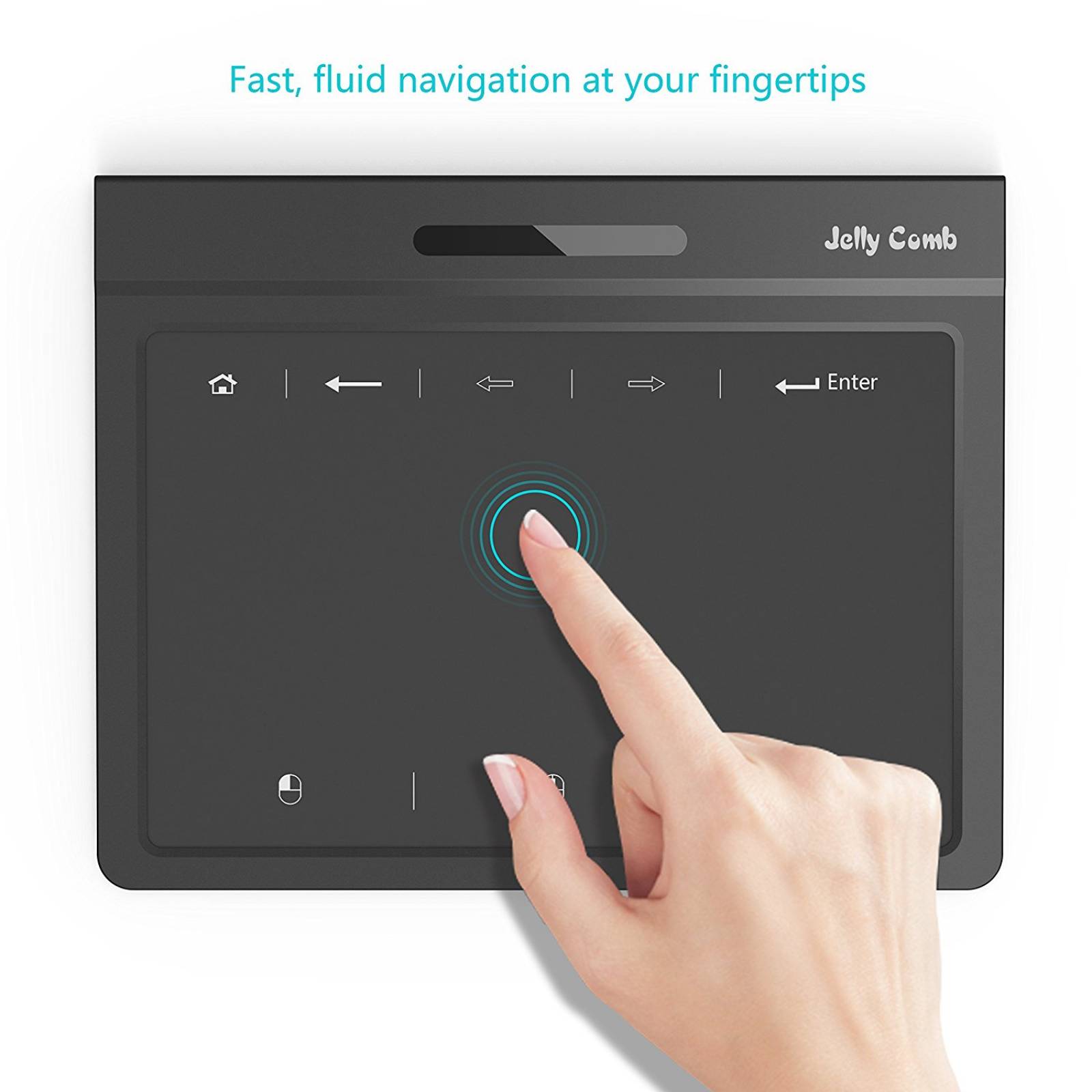 Touchpad Jelly Comb Wgjp-012 Multifunción Para Pc -negro