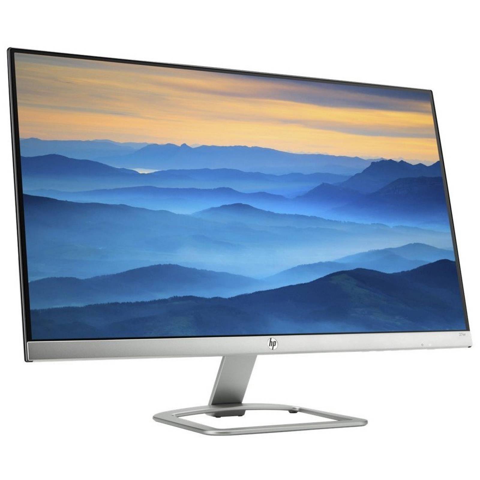 Monitor Hp Hp27 Full Hd 1920 X 1080 Vga Hdmi - Plateado