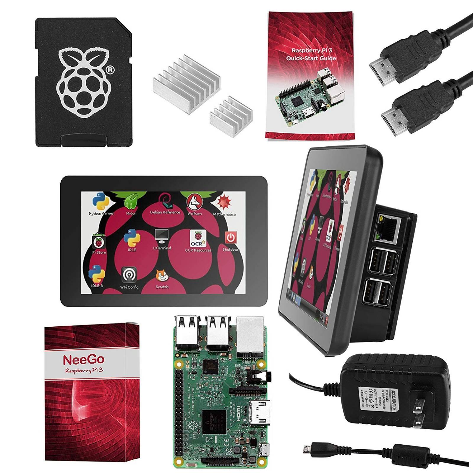 Kit Arduino NeeGo Raspberry Pi 3 Ultimate Starter Kit 16GB