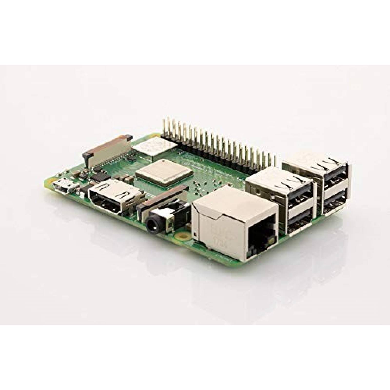 Tarjeta Madre Element 14 Raspberry Pi 3 B+ 4puertos USB