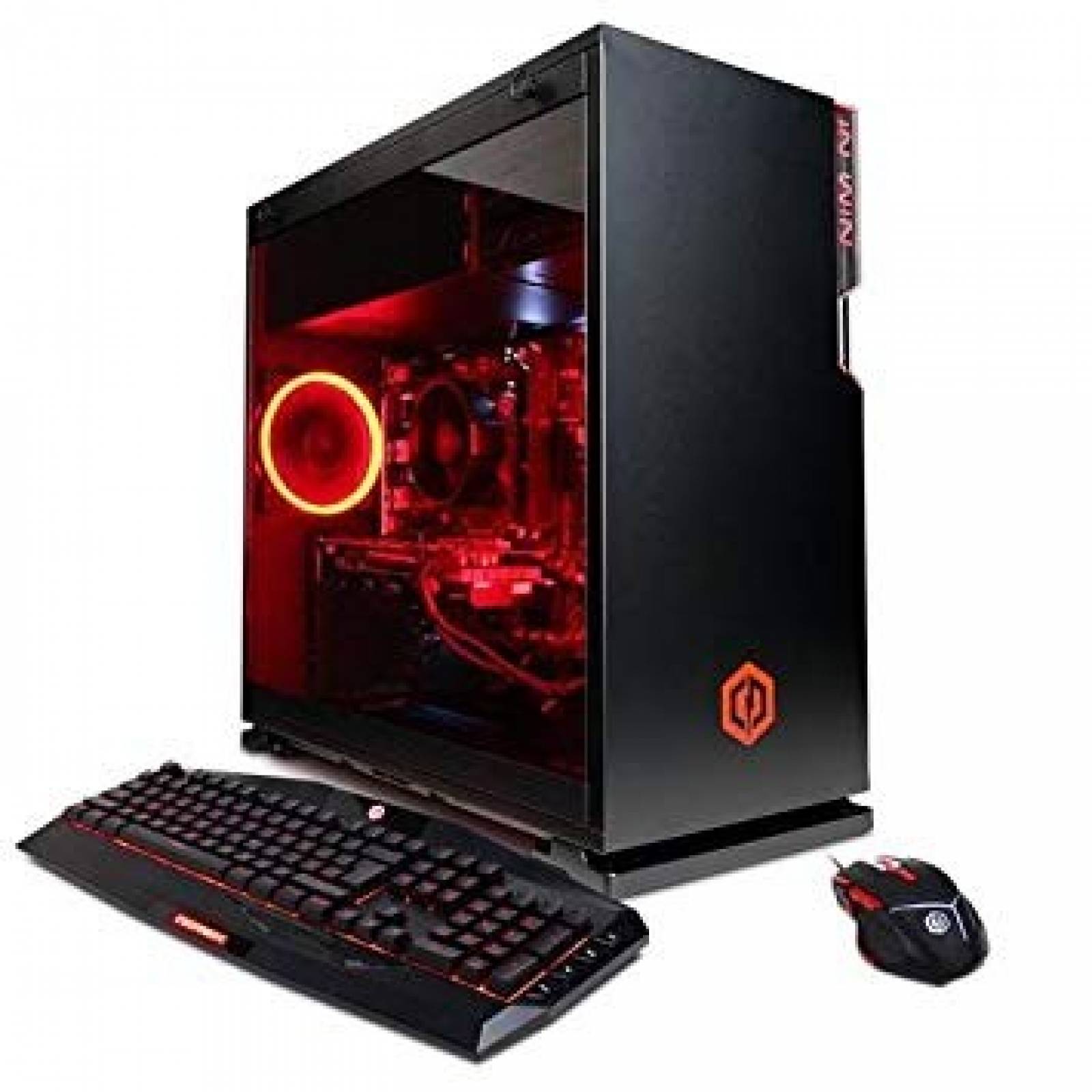 PC Gamer Cyberpower Master AMD R3 RX580 16GB 2TB+240SSD
