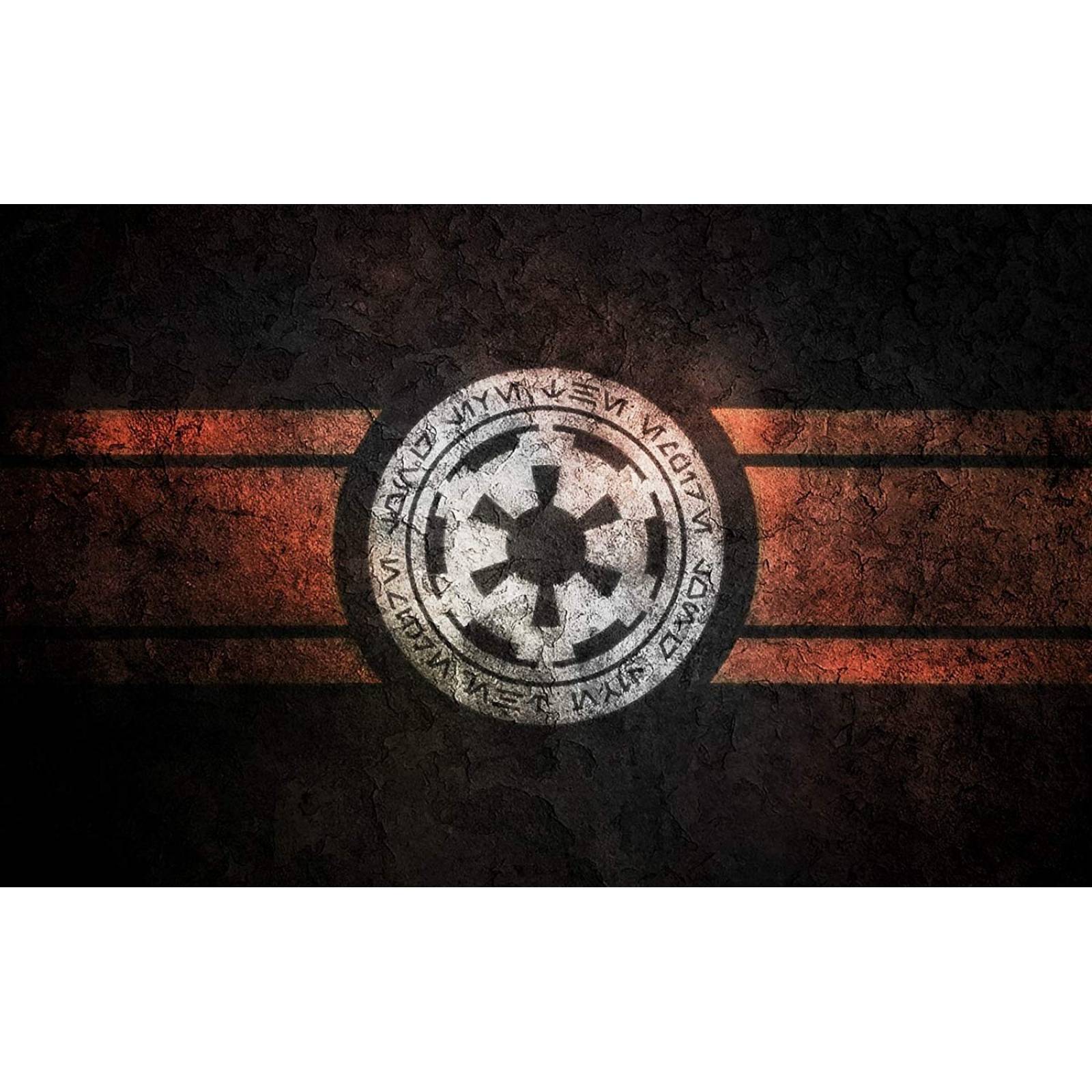 Mouse Pad Blueberry Cannon Star Wars Empire Logo 24x12''