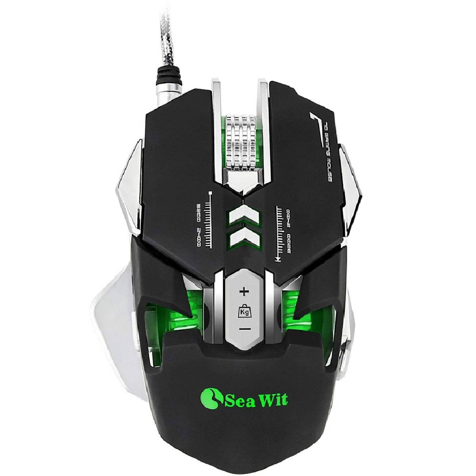 Mouse Gamer Sea Wit G560 Alámbrico 4 Niveles DPI 7 Botones