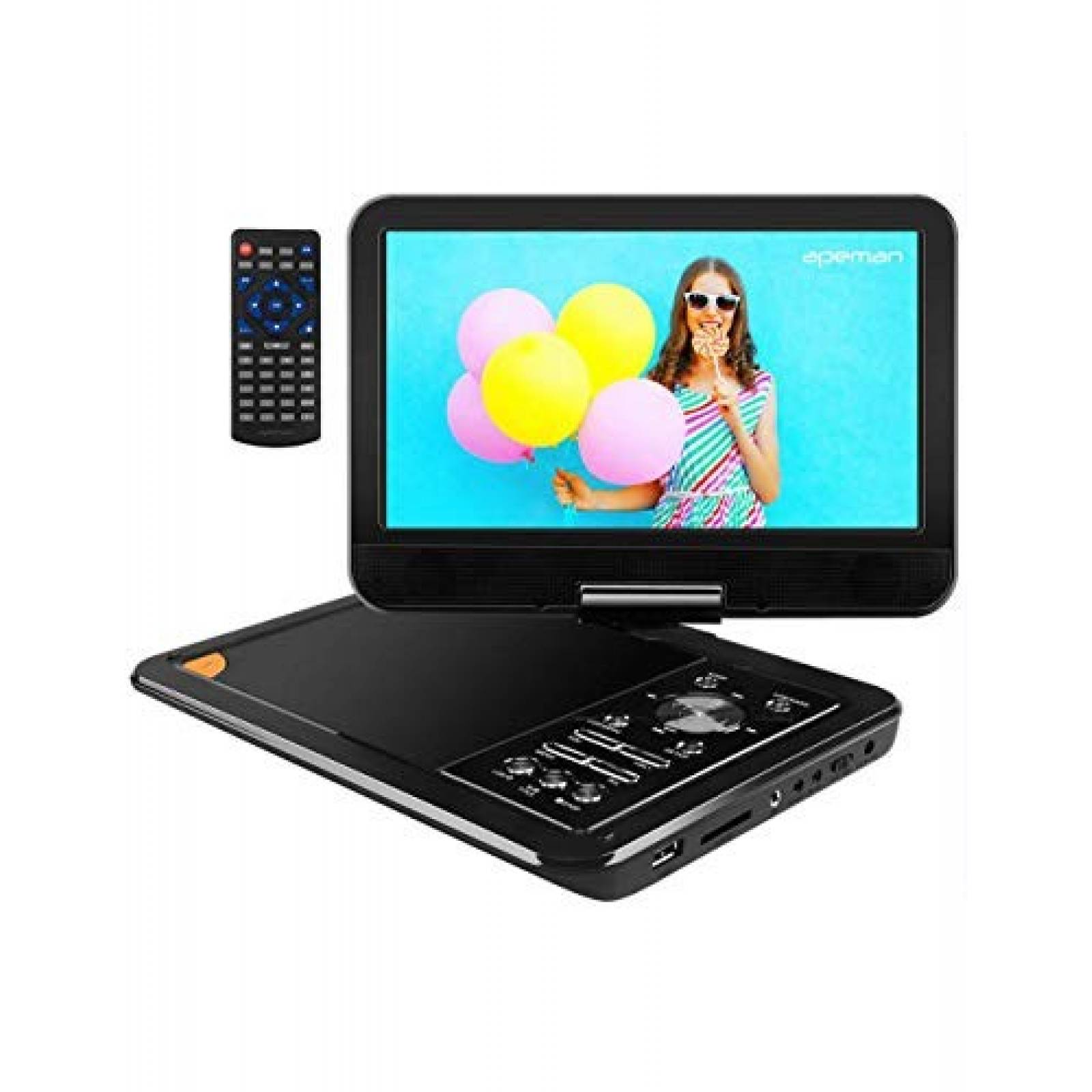 Reproductor DVD portátil APEMAN 9.5" con Batería Recargable