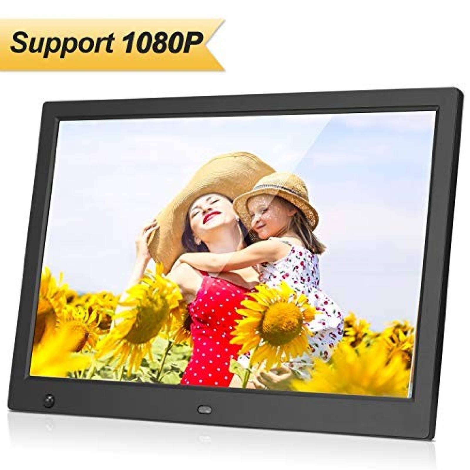 Portaretratos digital MRQ 10.1 pulgadas 1024x600 IPS -Negro