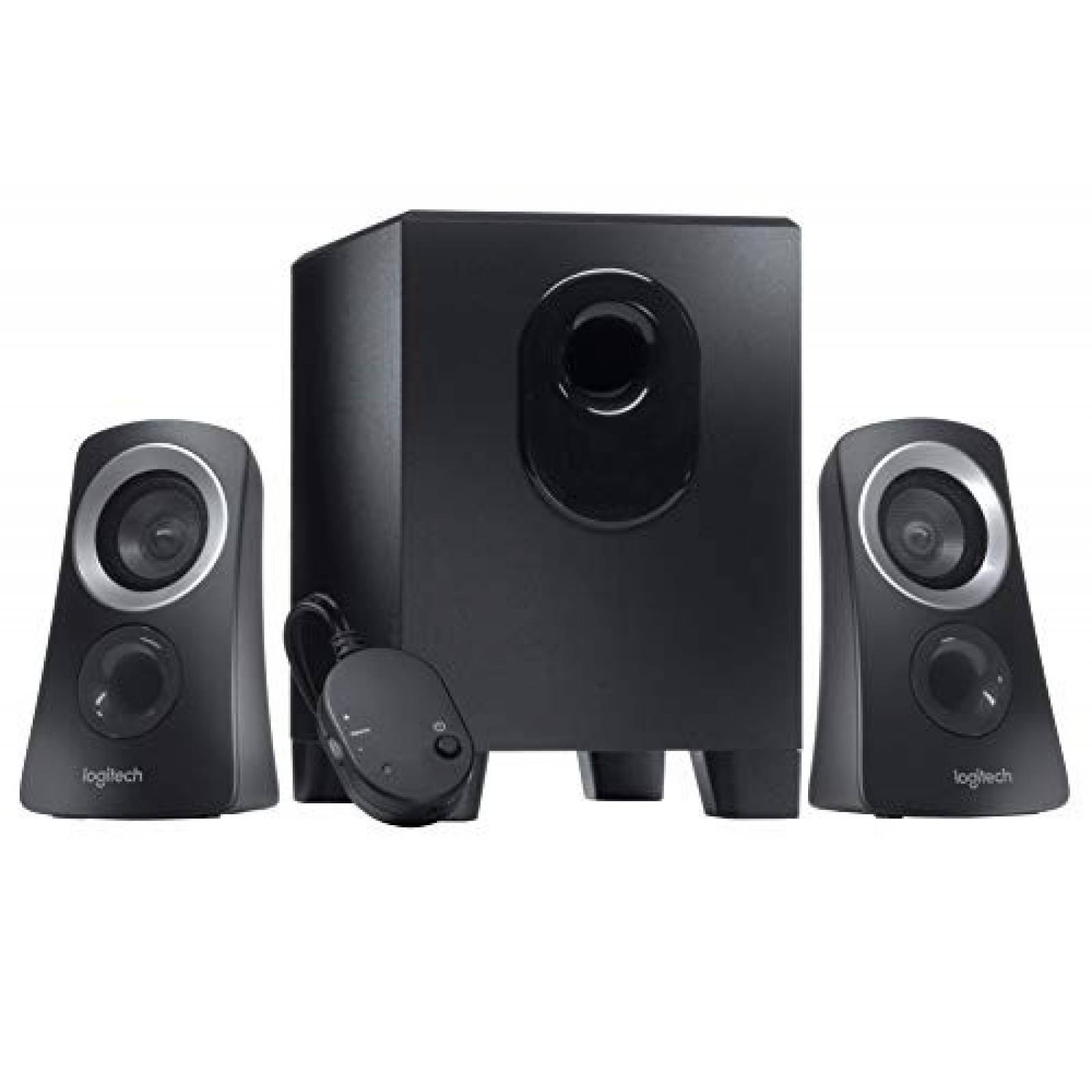 Bocinas de ordenador Logitech Z313 25w aux 3. 5mm Negro
