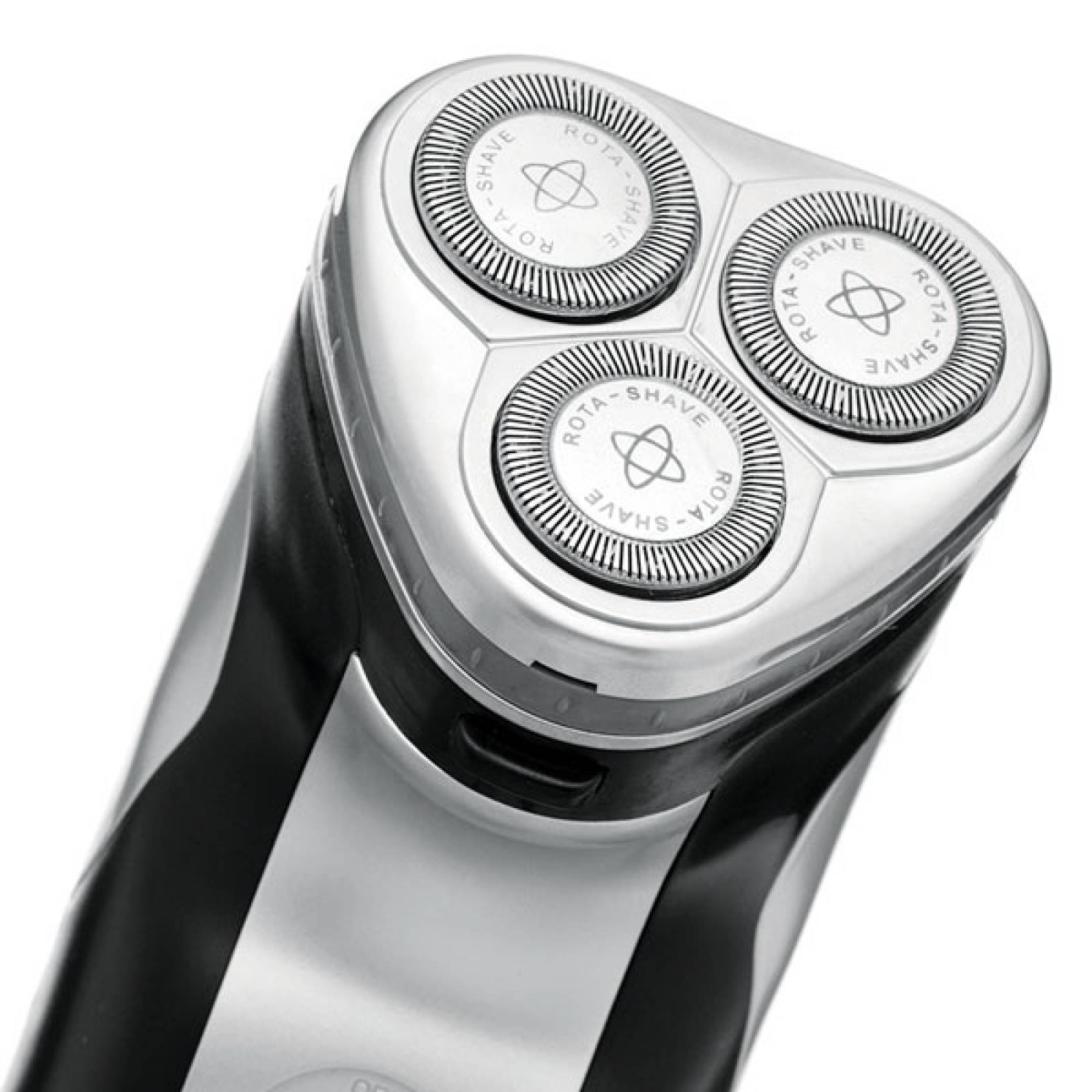 Rasuradora Eléctrica Recargable de 3 cabezas Flotantes y Recortadora