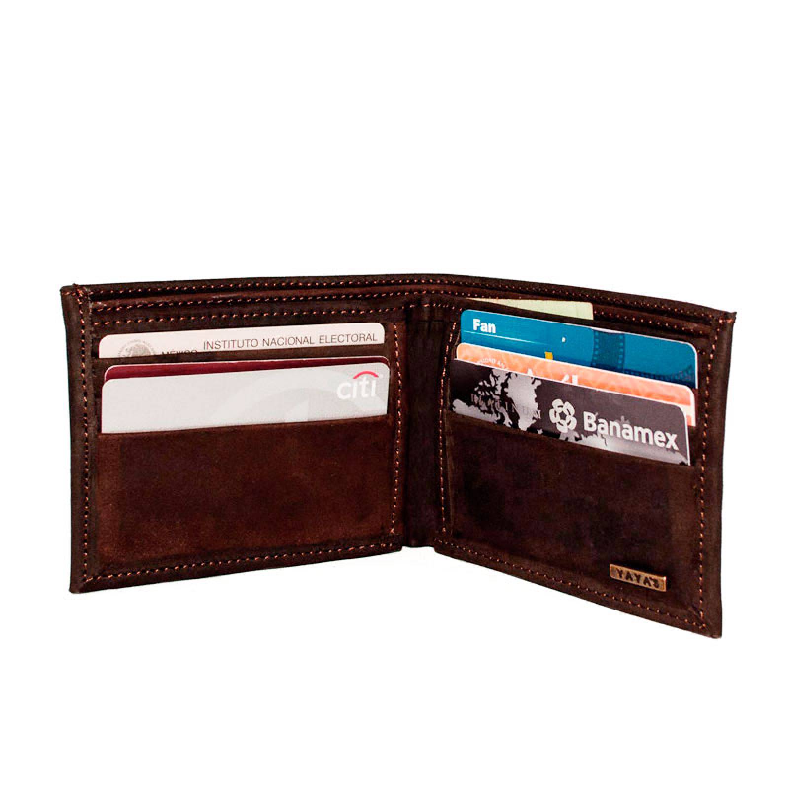 Cartera Café Oscuro