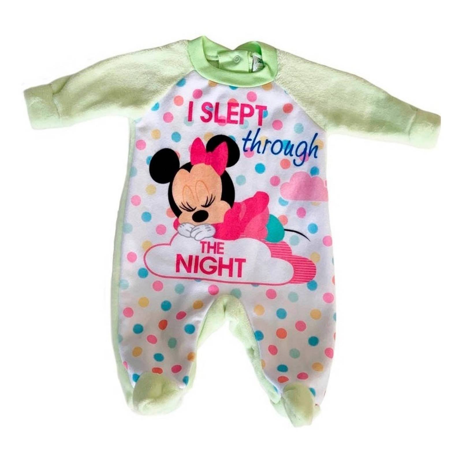 Mameluco Estampado Disney Minnie Verde