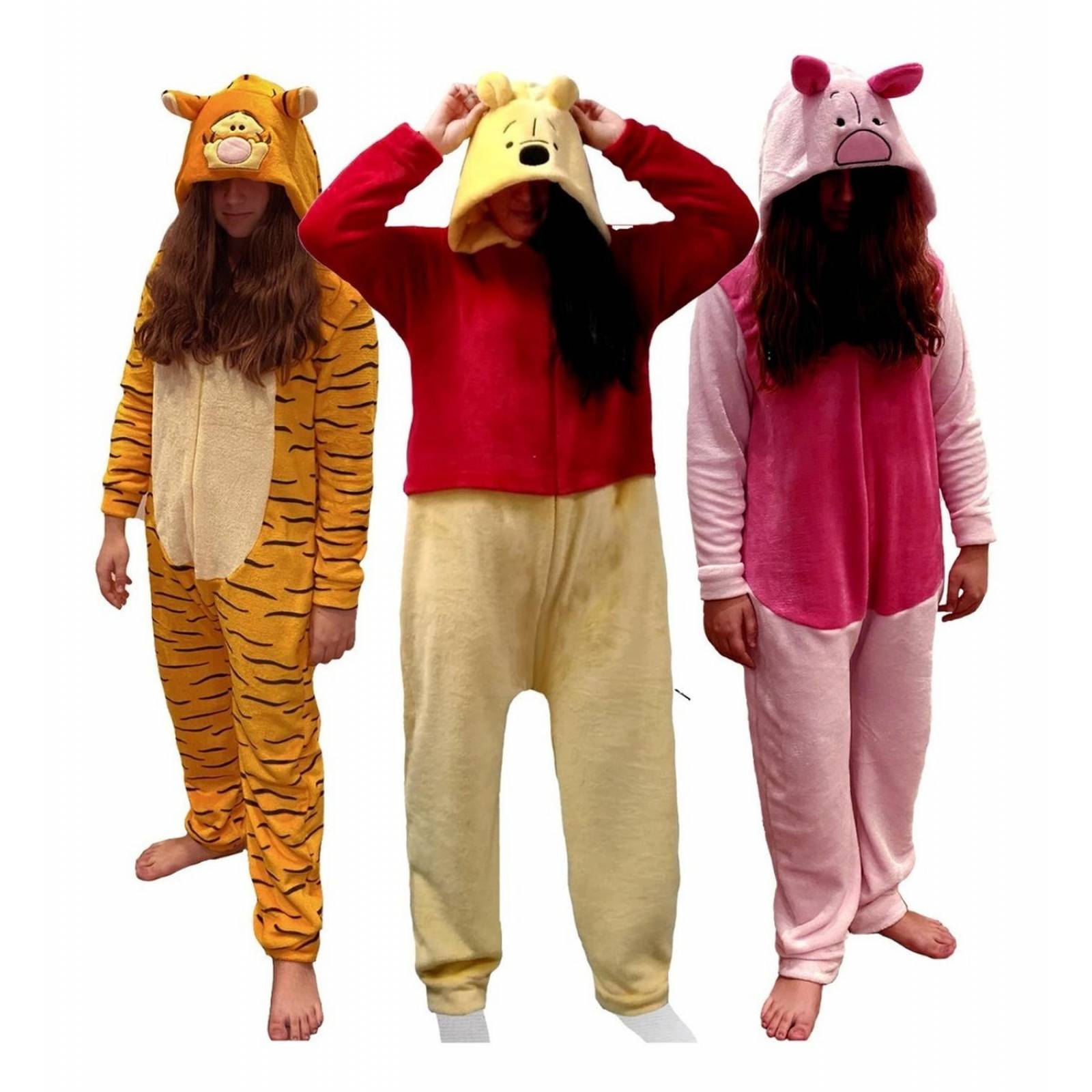 Kit Mamelucos Adulto Tigger, Piglet, Pooh