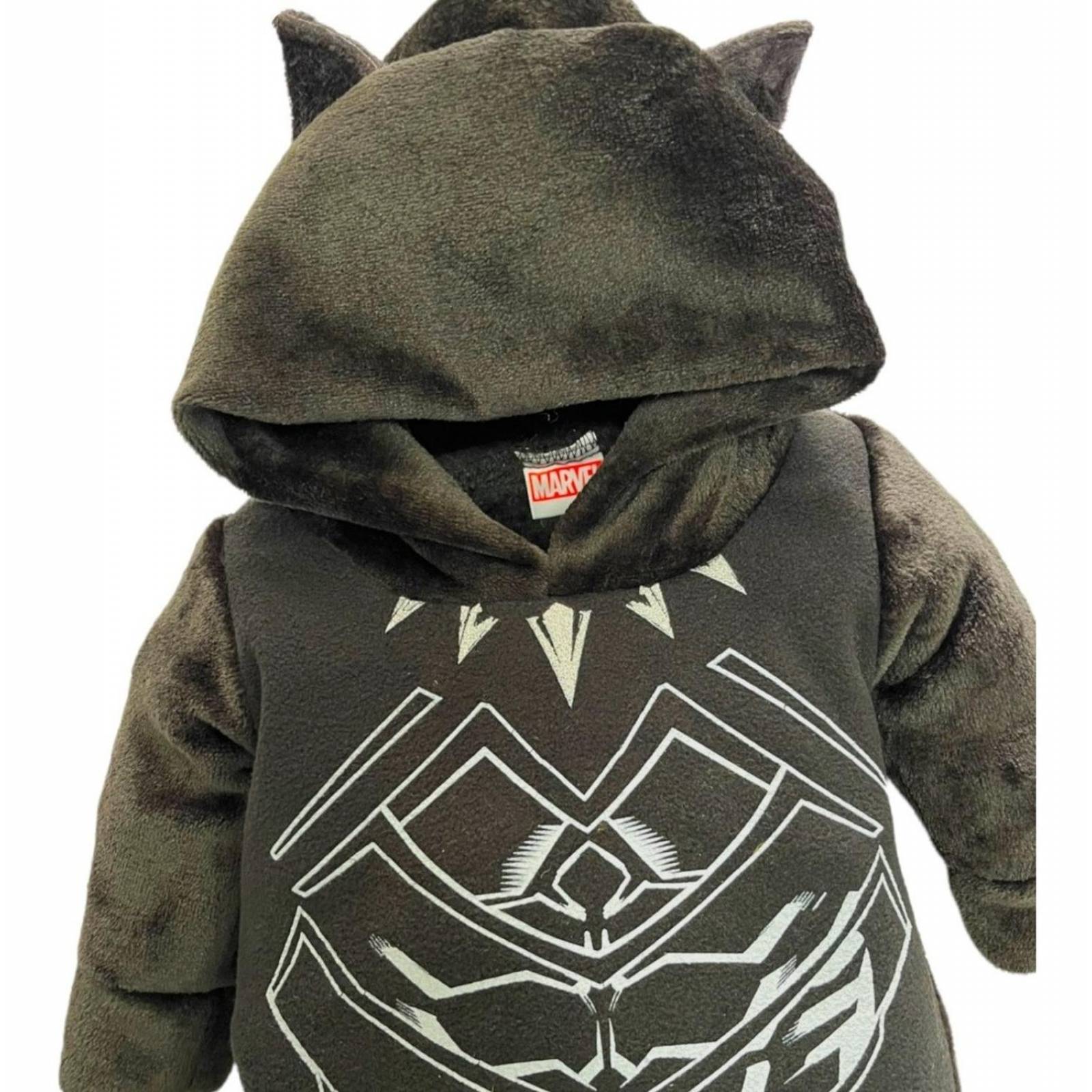 Mameluco Estampado Con Gorro Marvel Black Panter