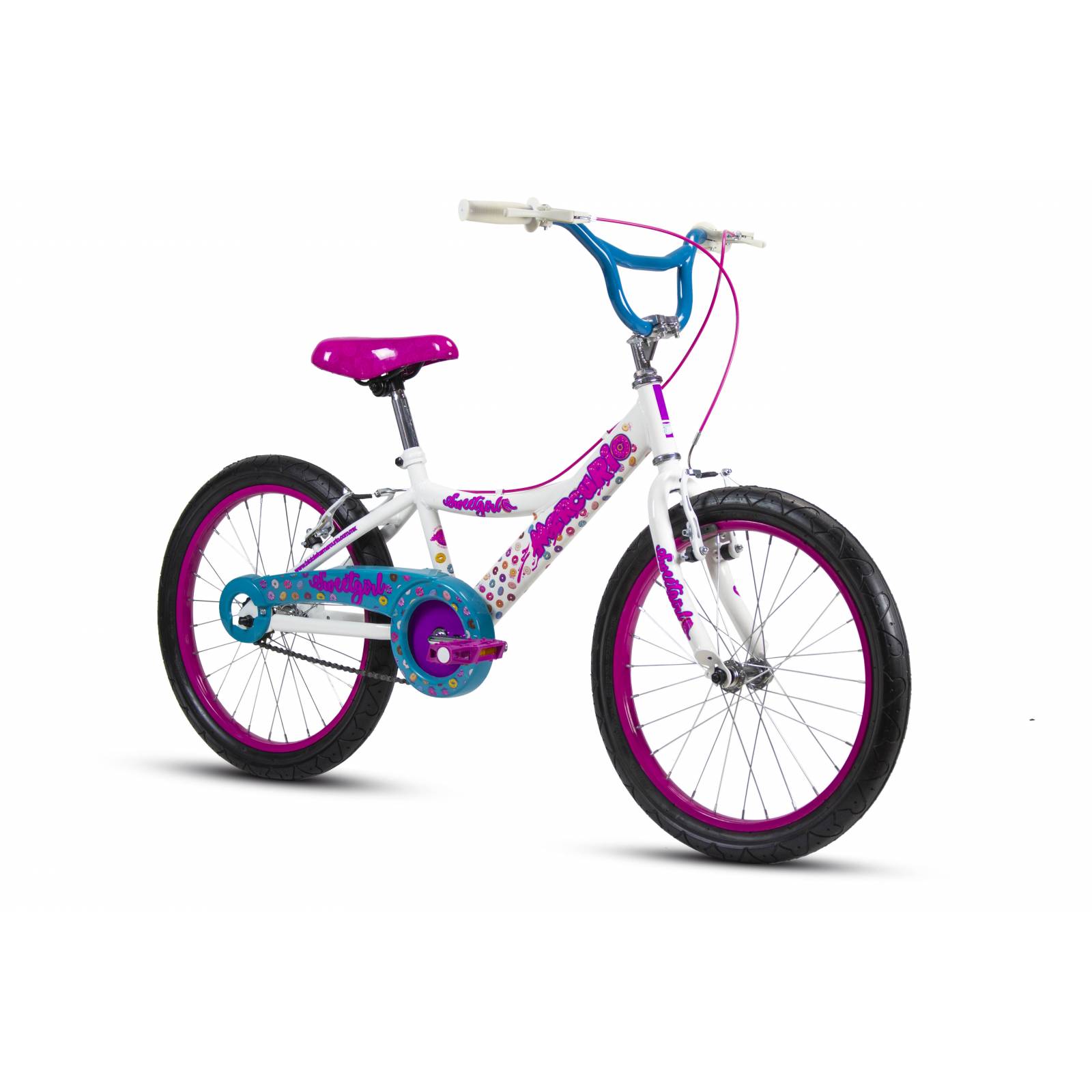 Bicicleta Rodada 20 Mercurio Sweet Girl Blanco 2020