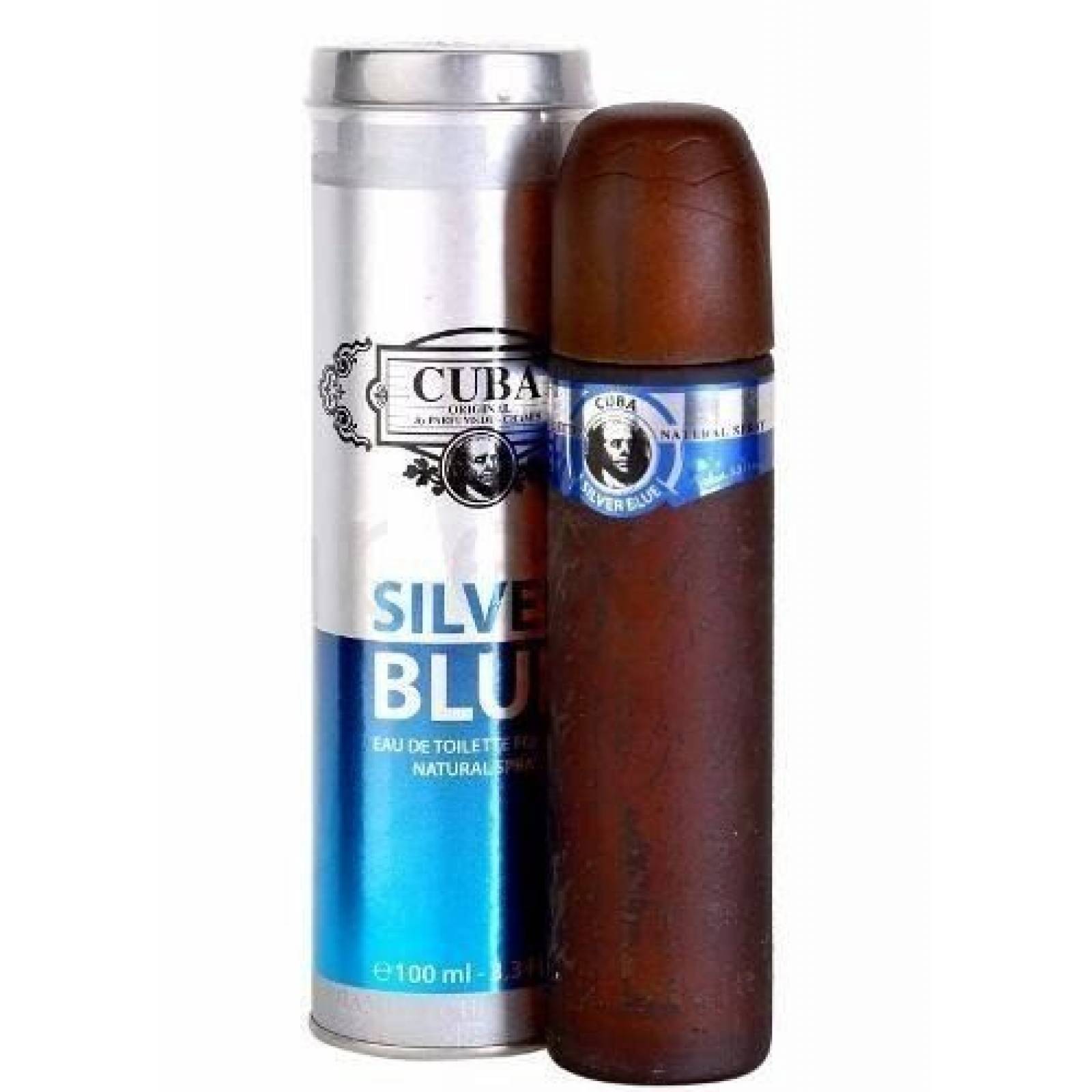 Cuba Silver Blue Caballero Des Champs 100 Ml Edt Spray
