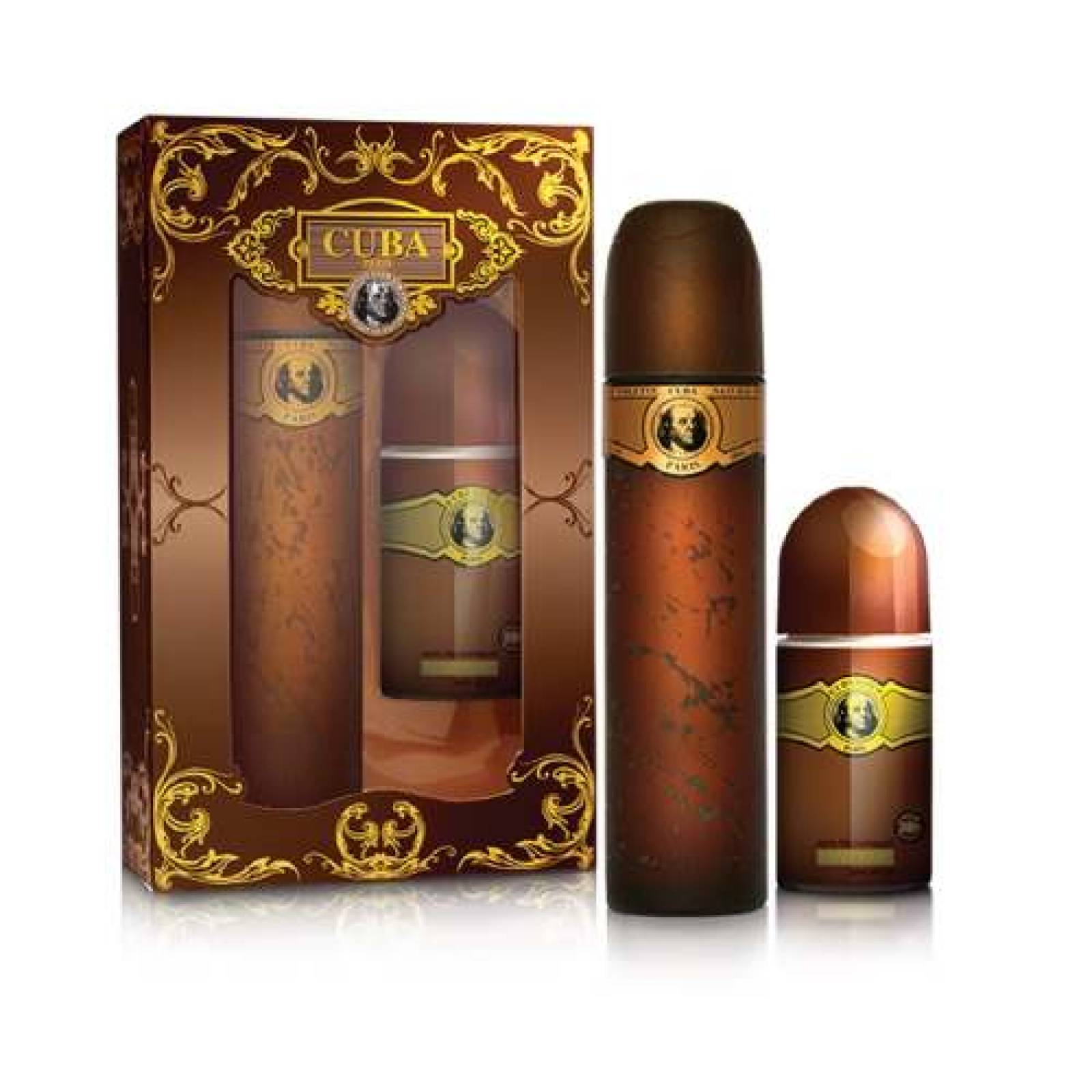 Set Cuba Gold Men 2 Pz (perfume 100 Ml + Desodorante 50 Ml)