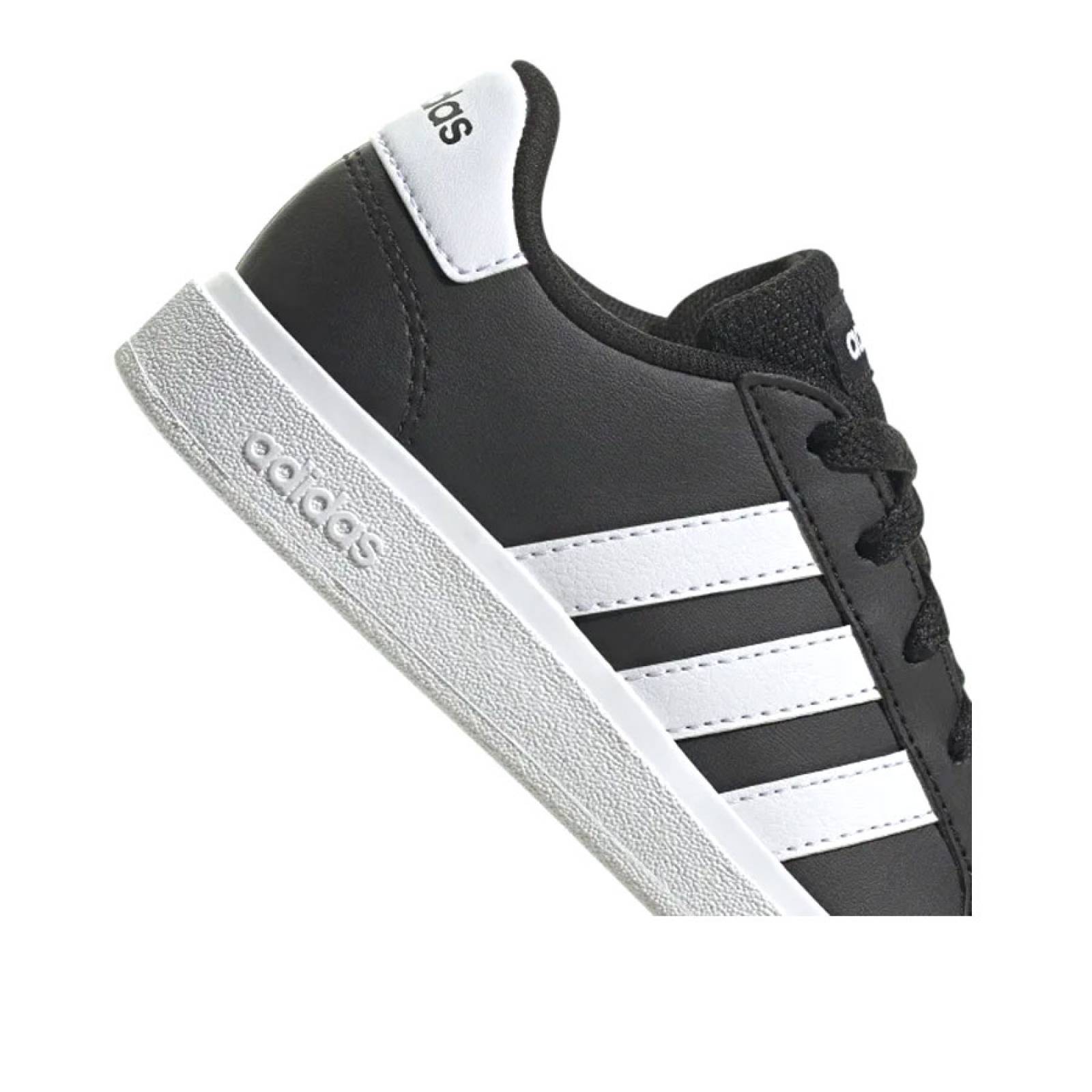 TENIS ADIDAS GW6503 ADIDAS GRAND COURT 20 K NIÑOS COLOR Negro