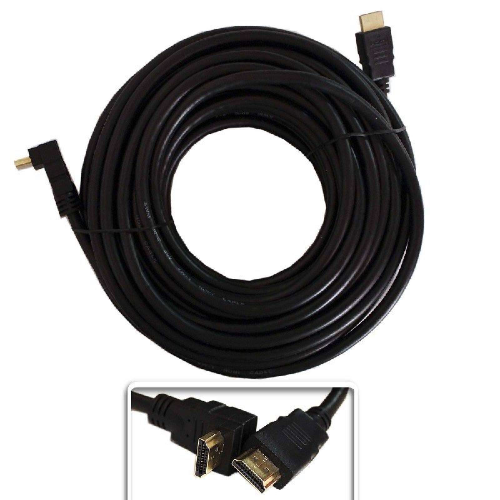 EXTENSION ALTA DEFINICION con un plug en L 15 metros