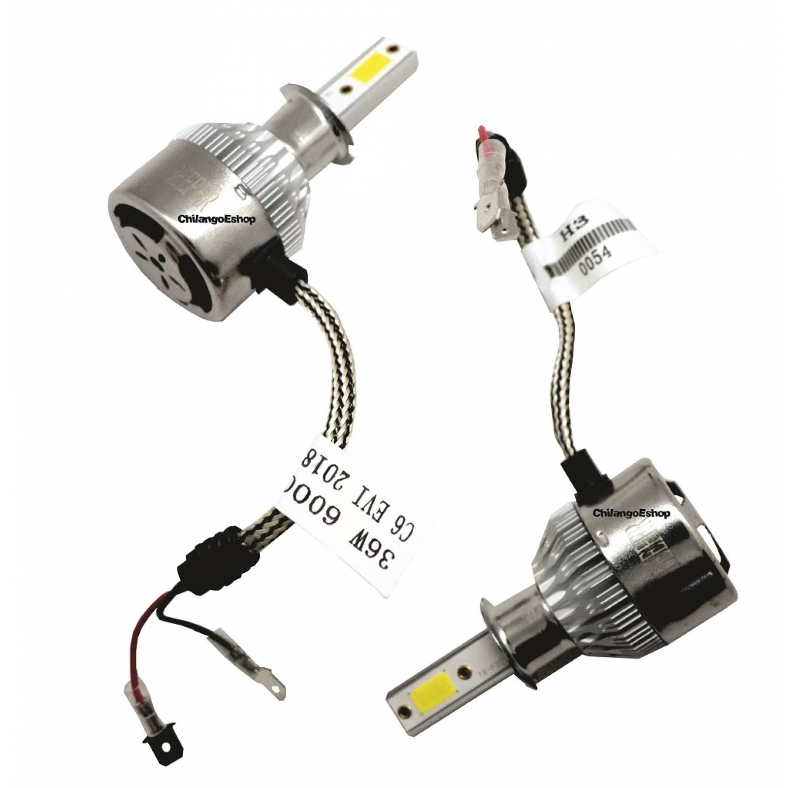 KIT 2 FOCOS LED PARA AUTOMOVIL BEEPER 6000K H3