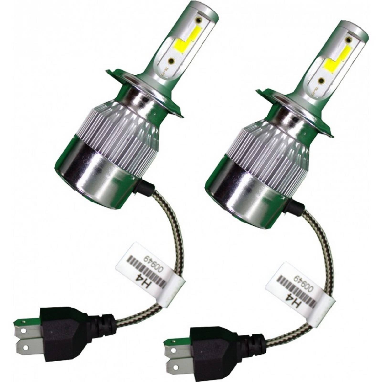 KIT 2 FOCOS BEEPER LED H4 ALTA BAJA PARA AUTOMOVIL