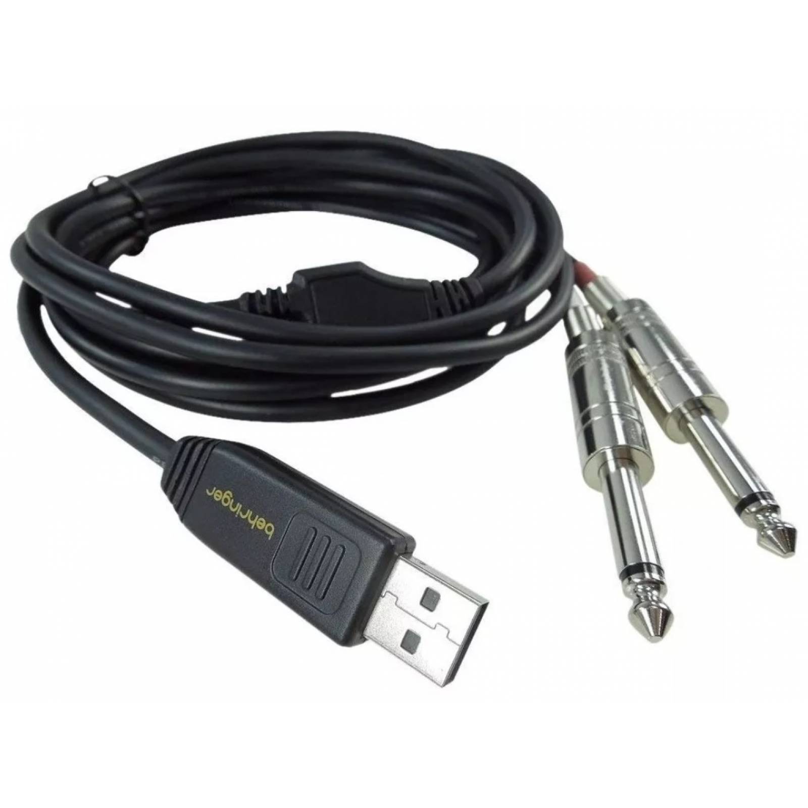 CABLE BEHRINGER DUAL PLUG 6,3MM A USB