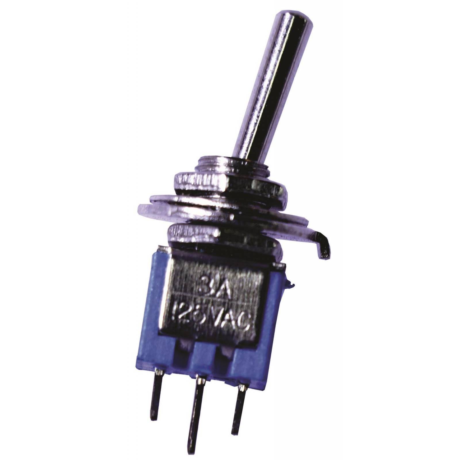 SWITCH MINI PALANCA DE 3 PATAS 1P-2T ON - ON 3 A 125