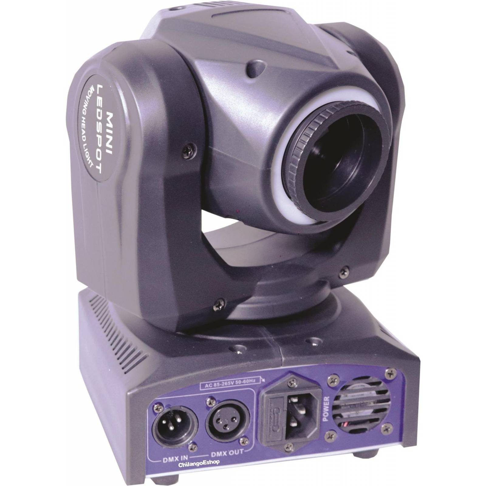 Cabeza Robotica Moon Con Aro Led MYSTIQUE 40 efecto caleidoscopio