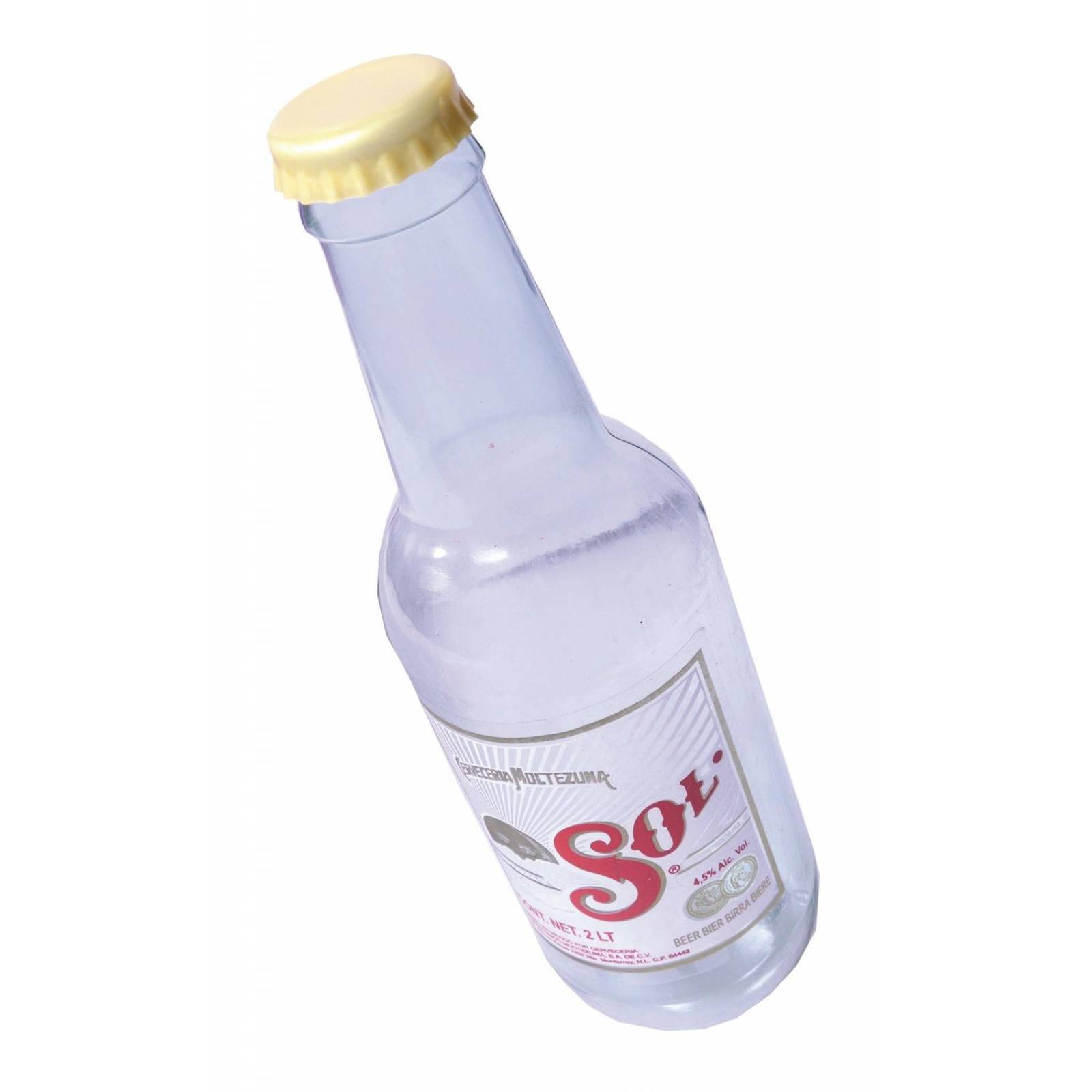BOTELLA 2 LITROS PLASTICO CERVEZA SOL